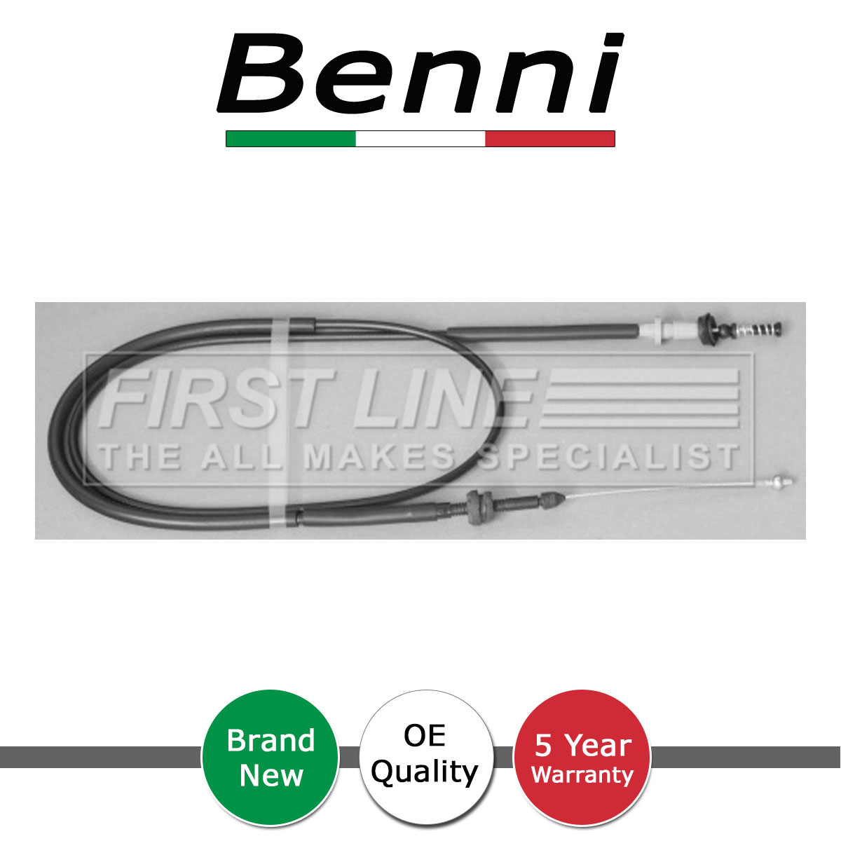 Cavo frizione acceleratore adatto a VW Golf 1997-2004 1.4 1J2721555N