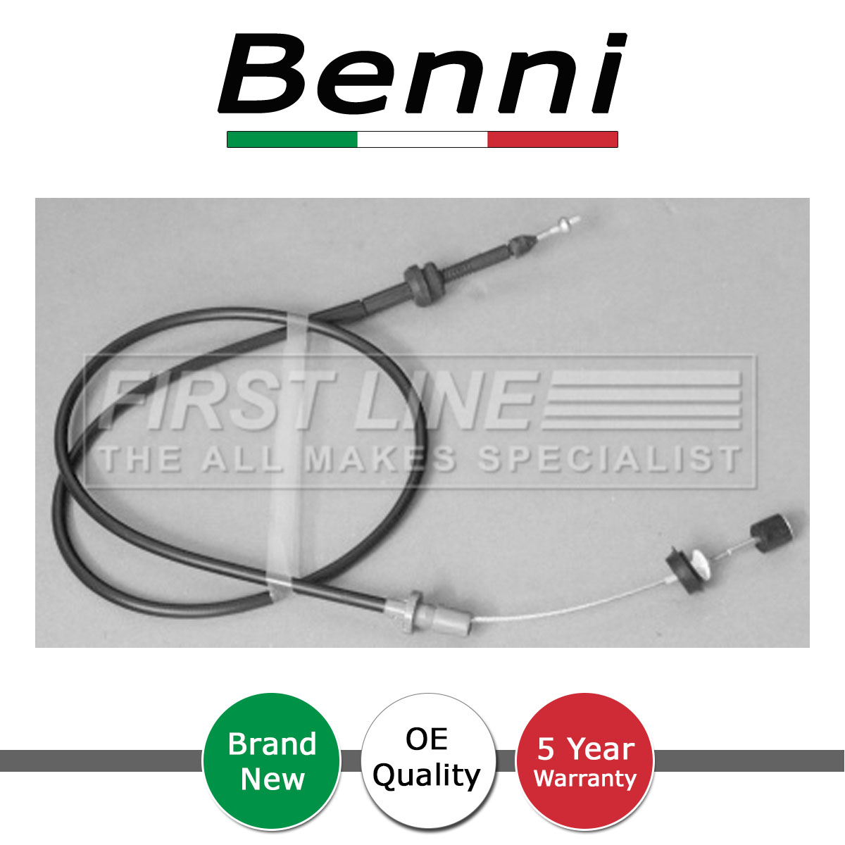 Cavo frizione acceleratore Benni si adatta al sedile Ibiza Cordoba 1.0 1.4 1.6 1.8