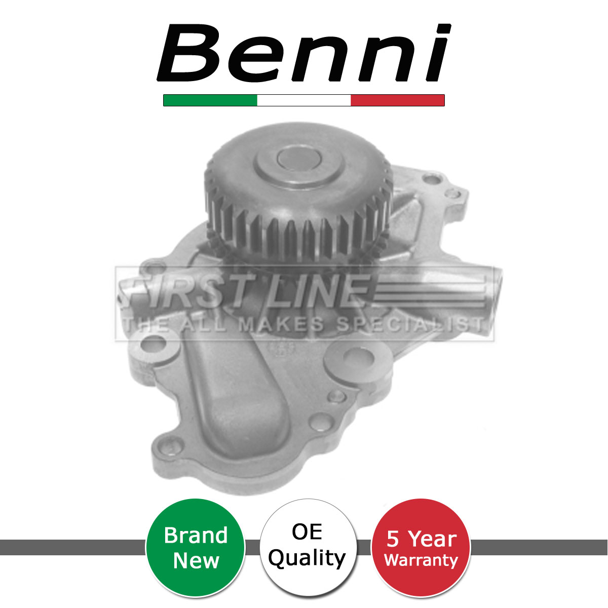 Water Pump Benni Fits Chrysler 300 C 2004-2012 Sebring 2006-2010 2.7 ...
