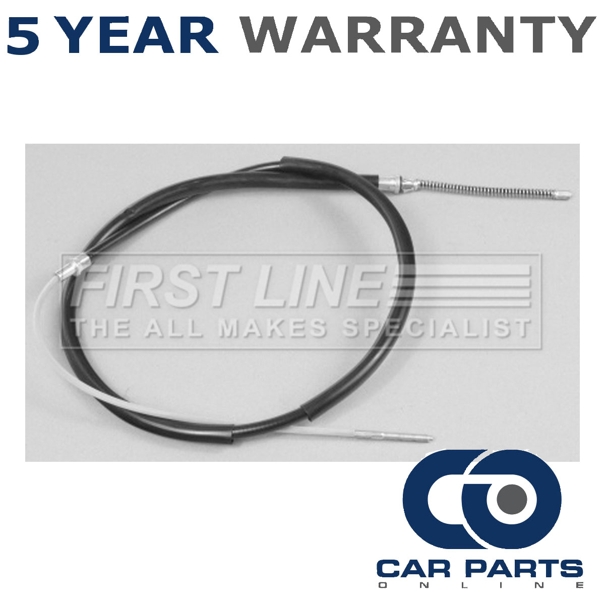 Hand Brake Cable Rear CPO Fits Seat Inca 1995-2003 VW Caddy 1995-2004 ...