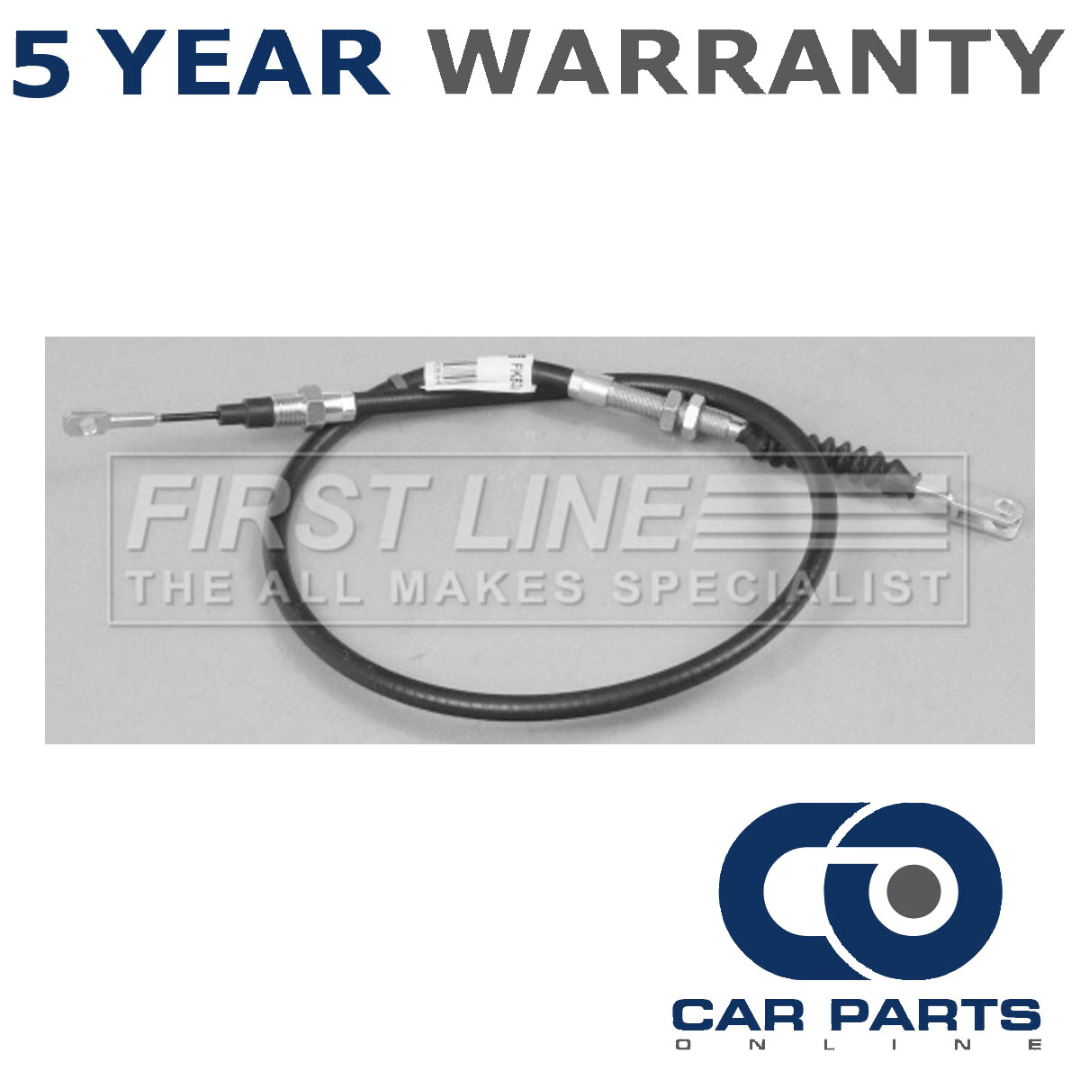 Hand Brake Cable Front CPO Fits Land Rover Defender 1990-1998 2.5 D TDi ...