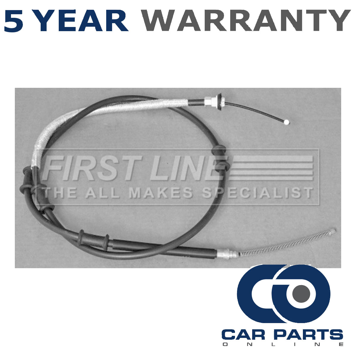 Hand Brake Cable Rear CPO Fits Fiat Doblo 2010- Vauxhall Combo 2011- #1 ...