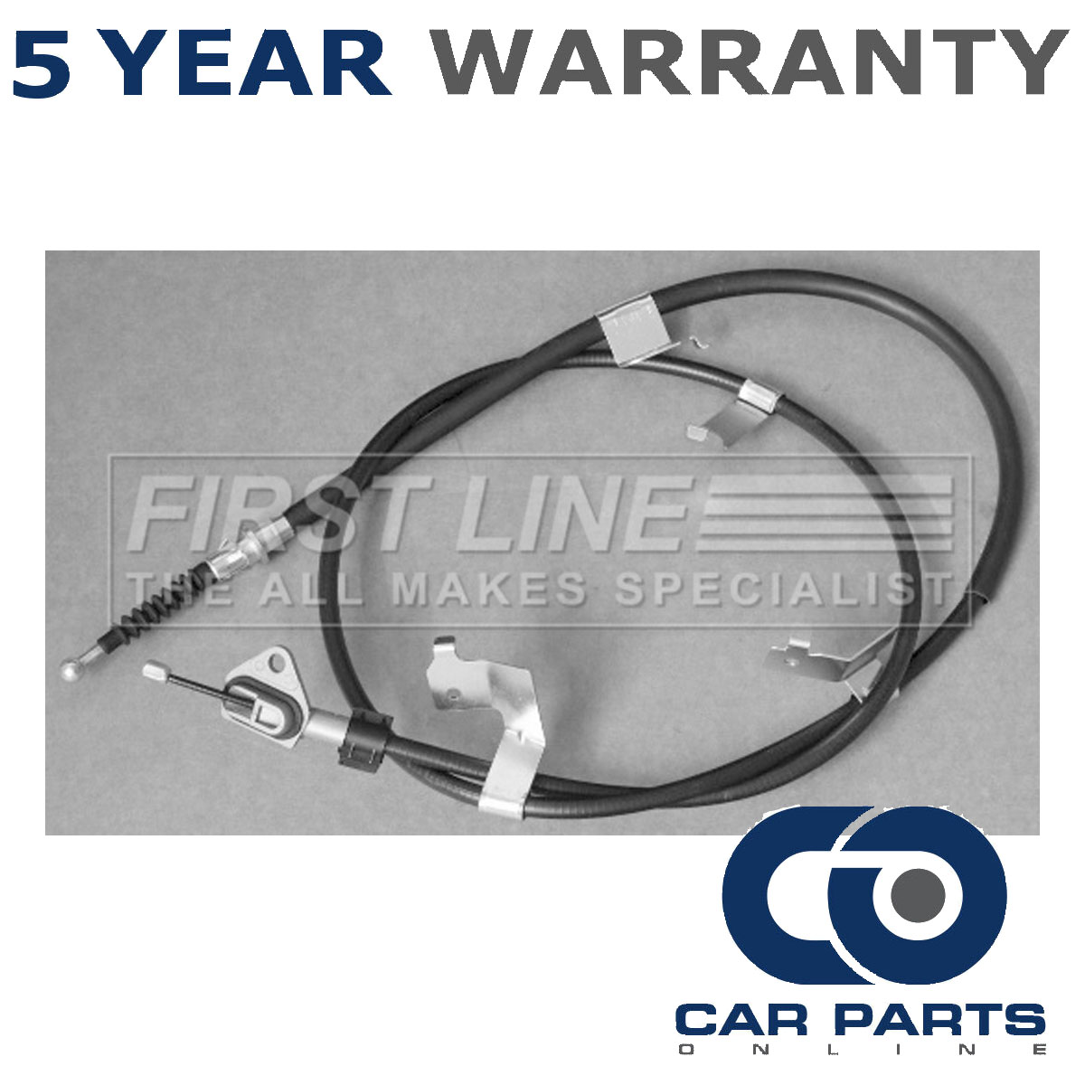 Hand Brake Cable Rear Left CPO Fits Toyota Auris 1.3 1.4 D 1.6 2.0 ...