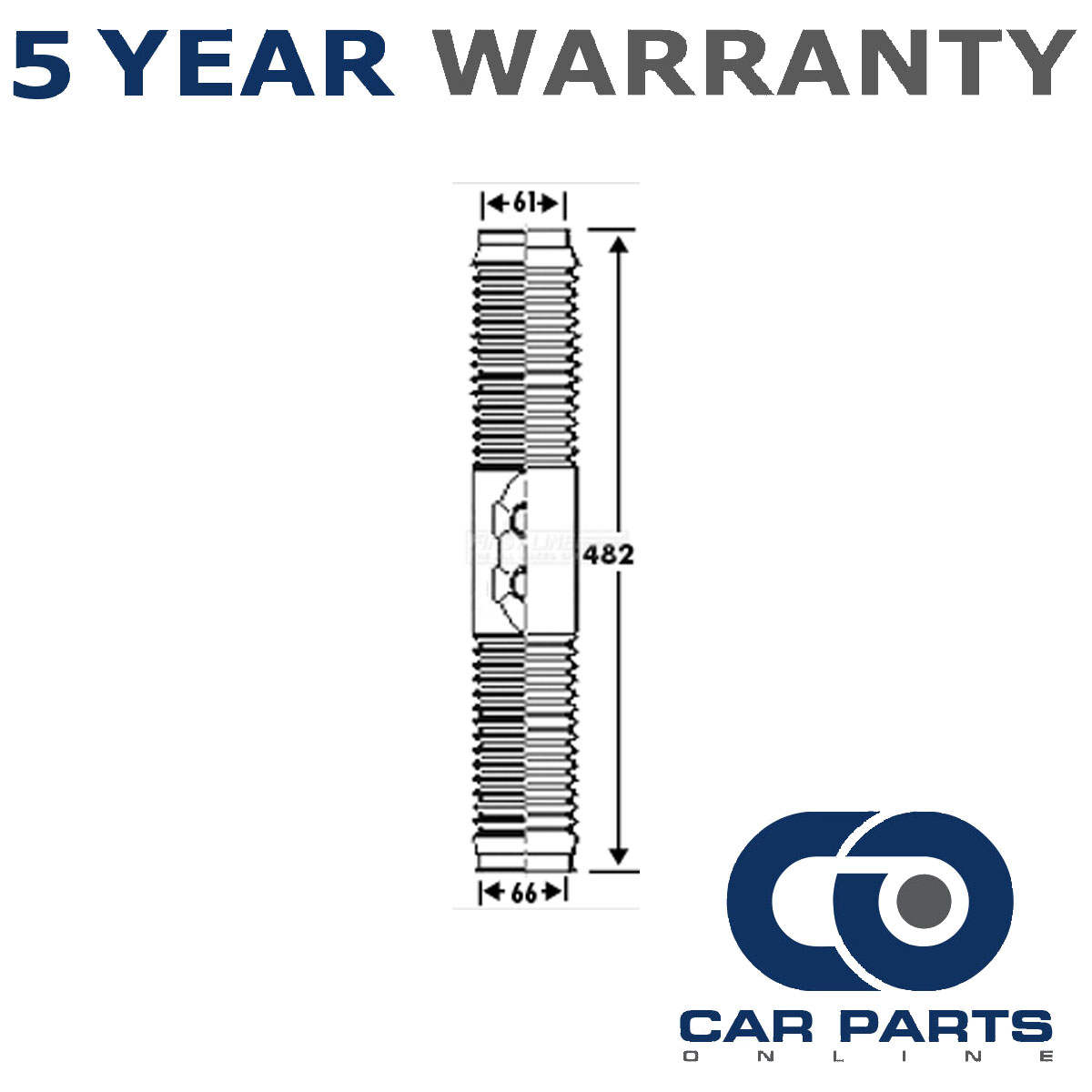 Steering Rack Boot Set Front CPO Fits Freelander 1.8 2.0 D TD4 2.5 #2 ...