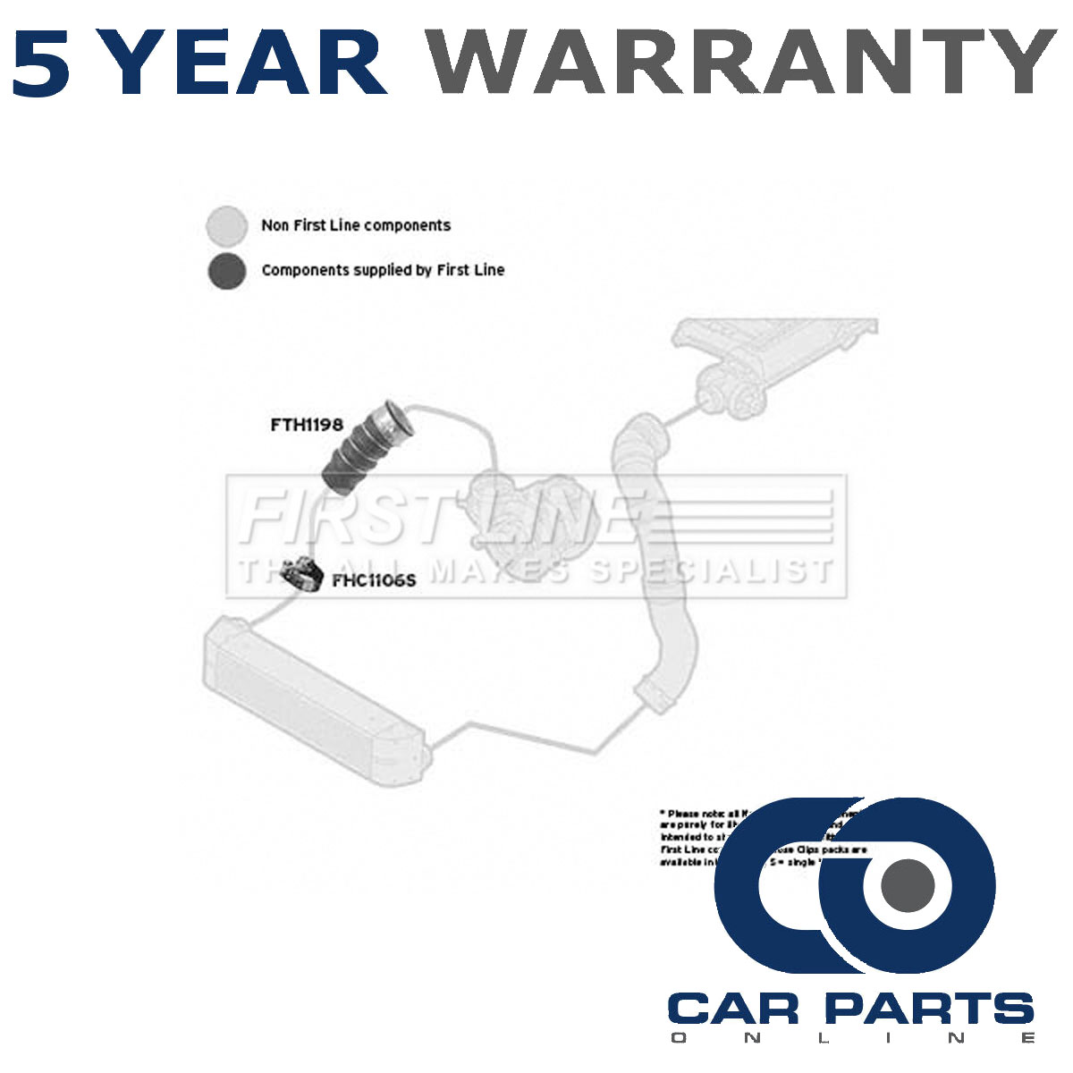 Turbo Hose CPO Fits BMW 3 Series 2004-2007 2.0 D 11617795304 | eBay UK