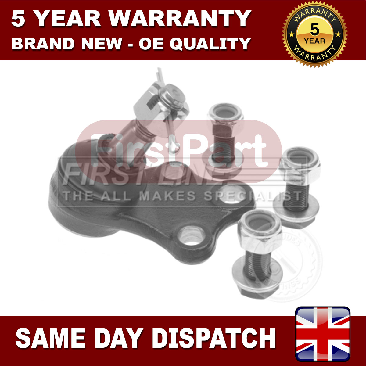 Fits LDV Cub Nissan Largo Vanette FirstPart Front Left Lower Ball Joint ...