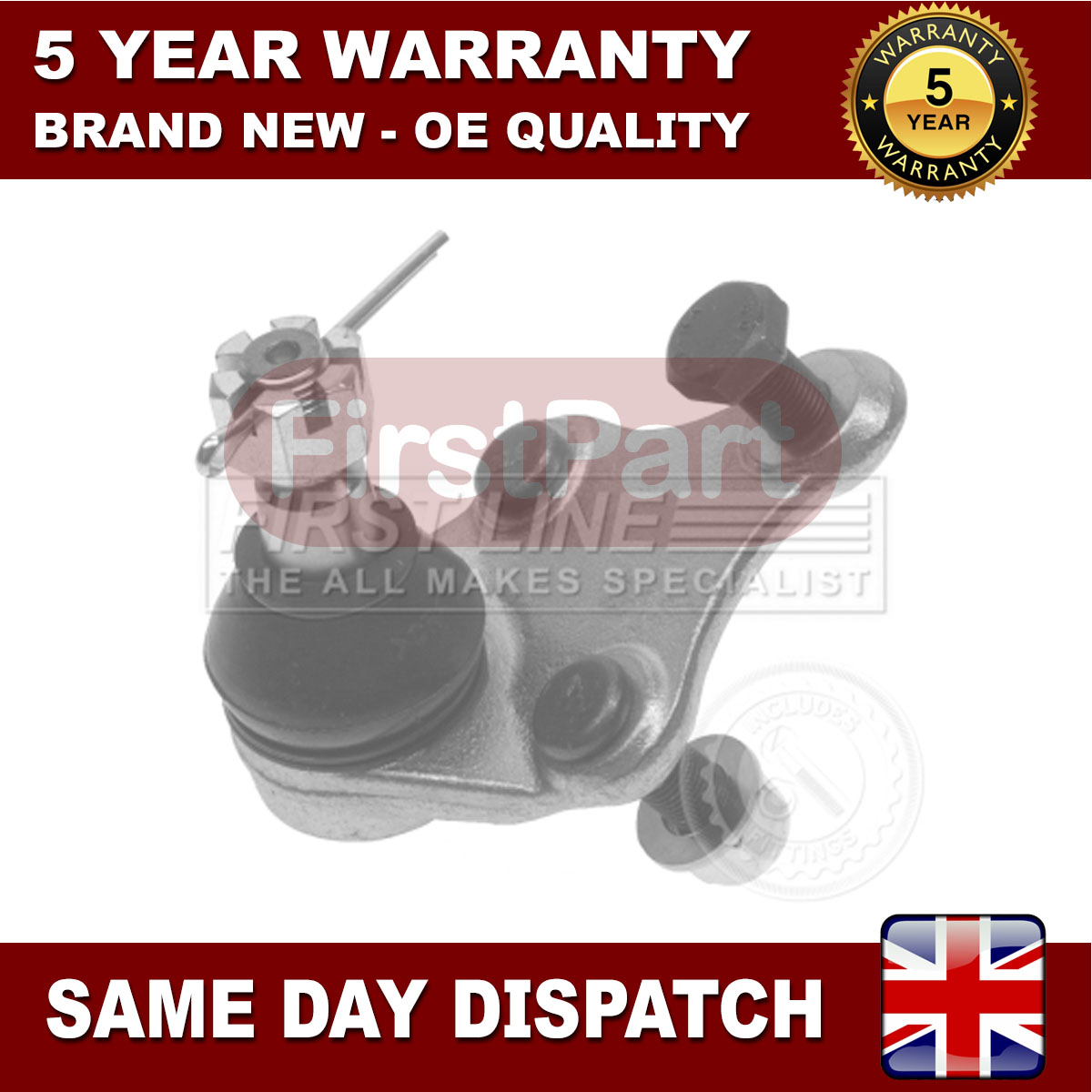 Fits Toyota Auris RAV4 Verso FirstPart Front Lower Ball Joint ...