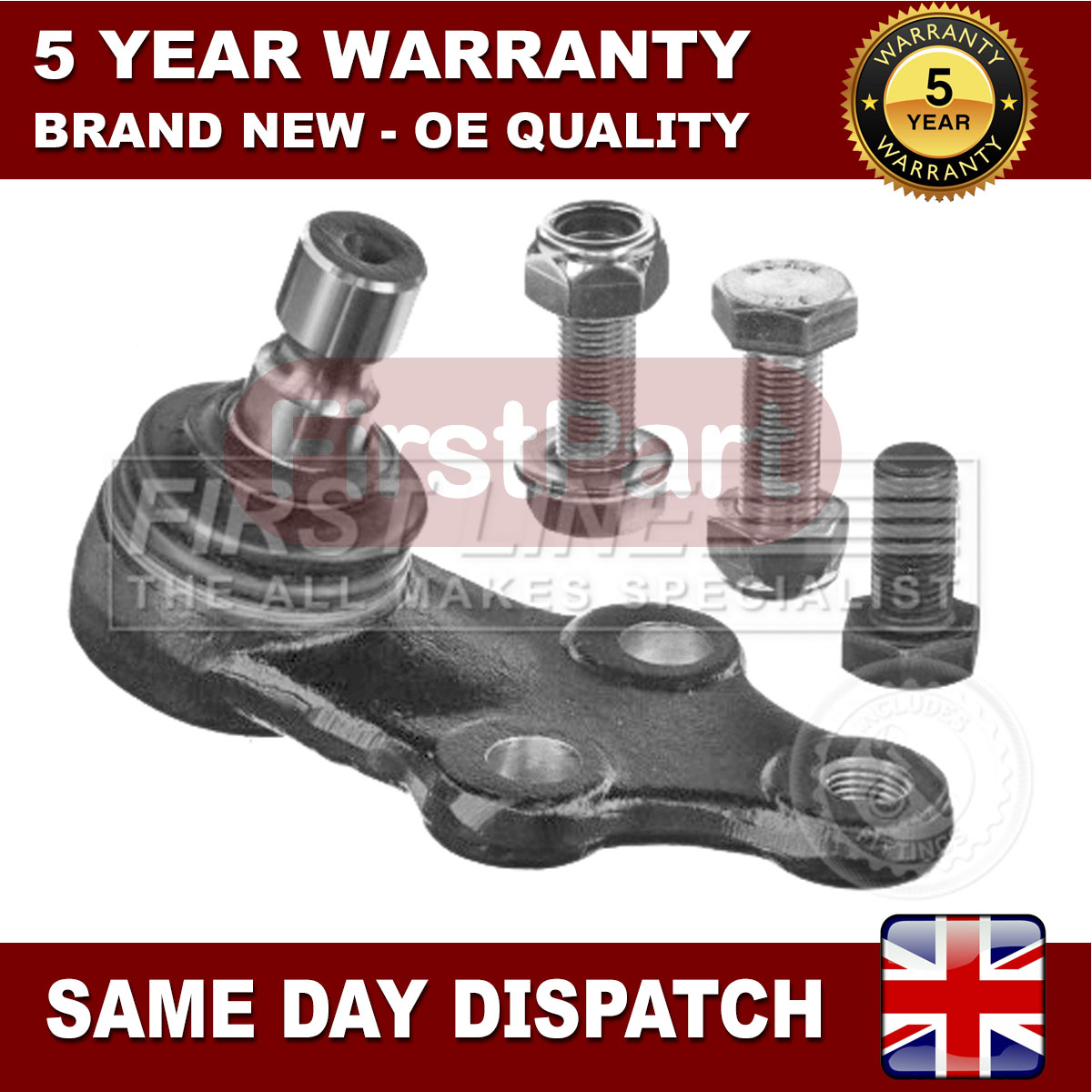 Fits Hyundai ix35 2009- FirstPart Front Lower Ball Joint 545303S000 | eBay