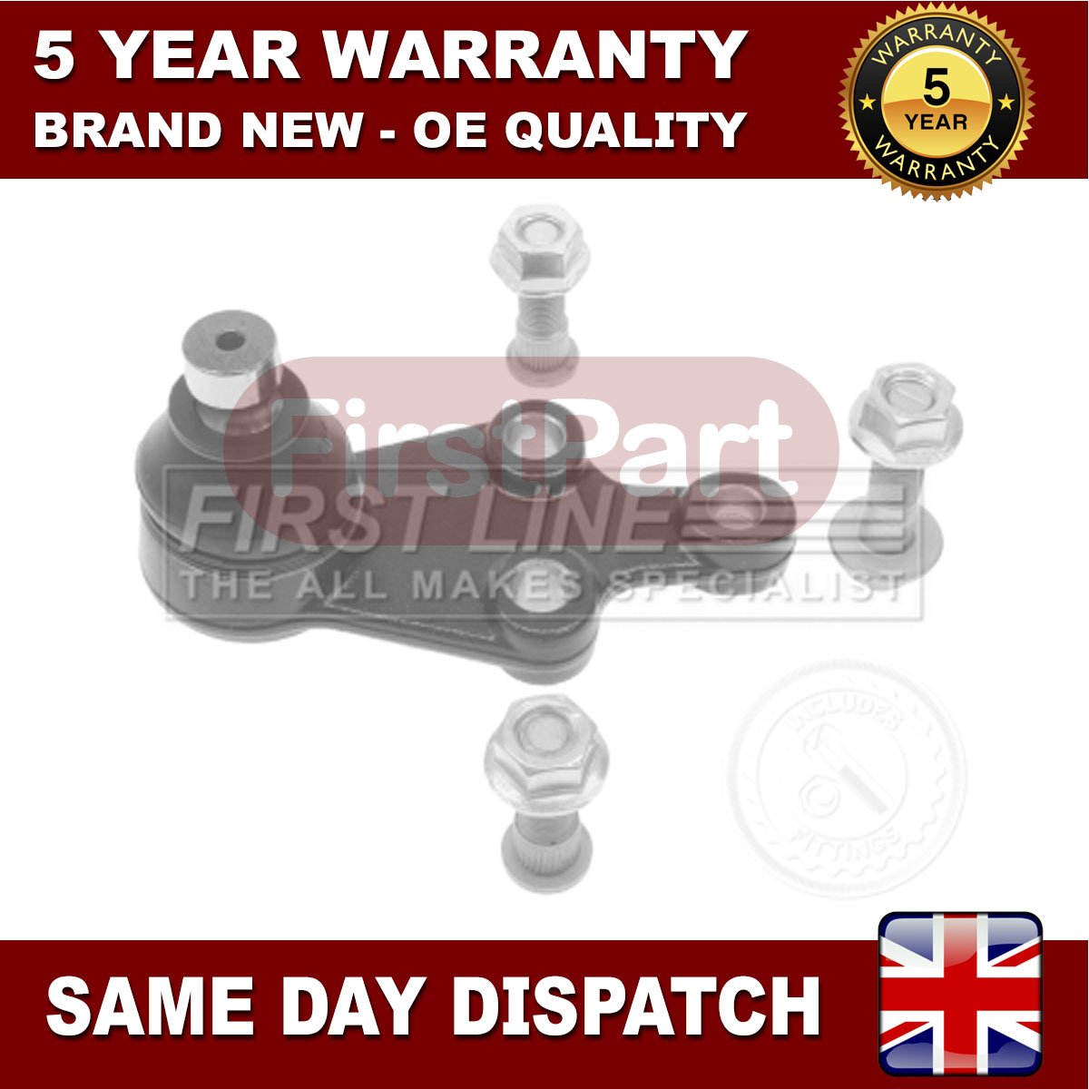 Fits Hyundai iload i800 Kia Sedona FirstPart Front Lower Ball Joint ...