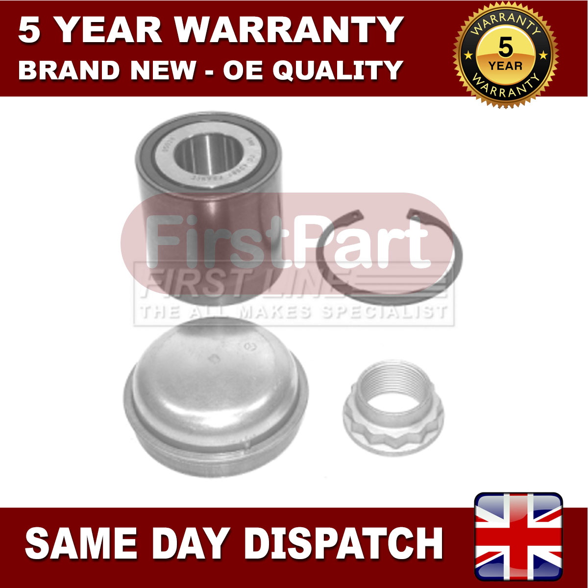 Fits Mercedes A-Class 1998-2004 FirstPart Rear Wheel Bearing Kit ...