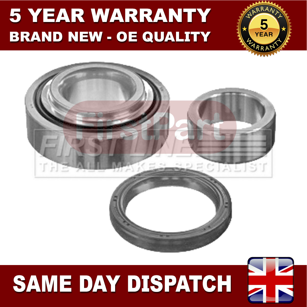 Fits Daihatsu Terios 1997-2013 1.3 1.5 FirstPart Rear Wheel Bearing Kit ...