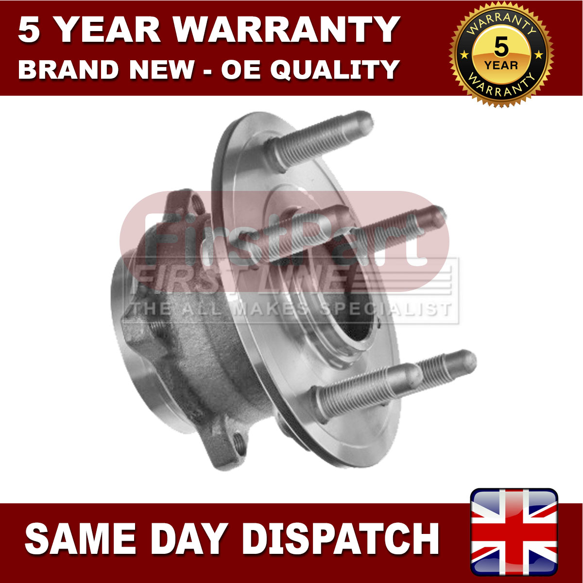 Fits Tesla Model S 2012- Electric FirstPart Front Wheel Bearing Kit ...