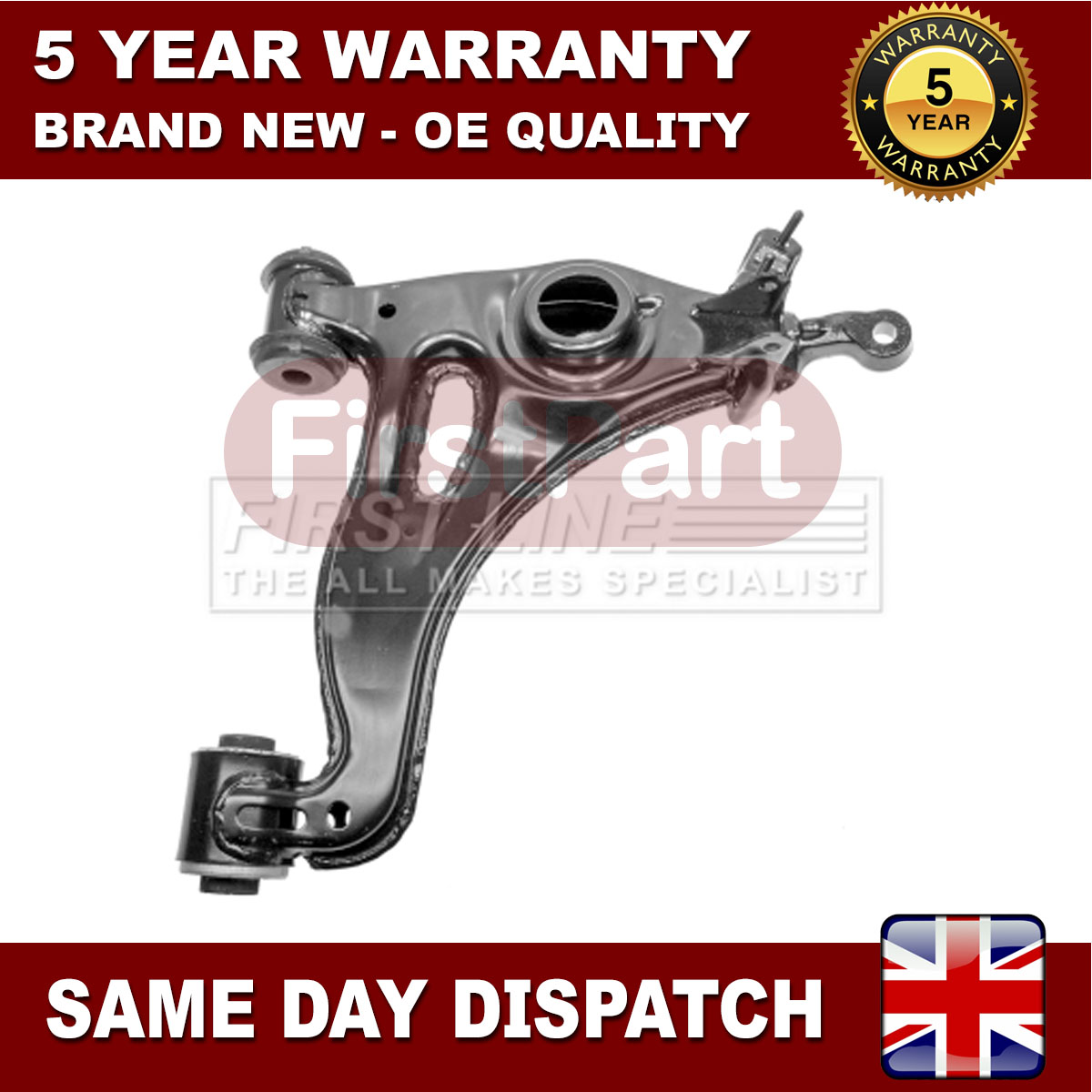 Fits Mercedes SLK C-Class CLK FirstPart Front Right Lower Track Control ...