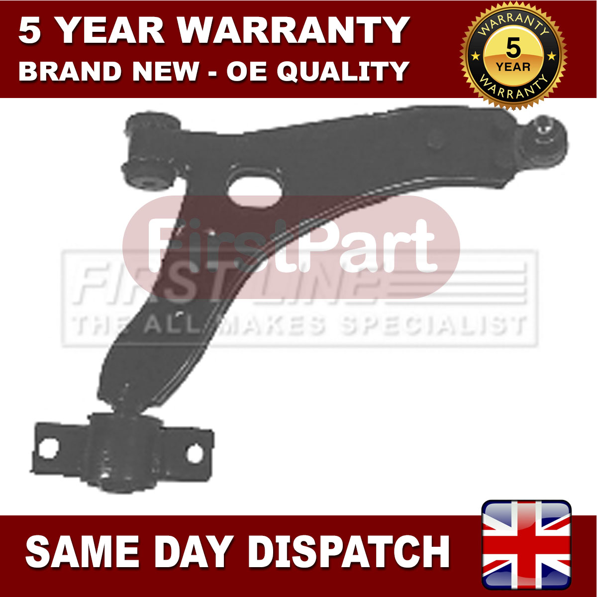 Fits Ford Focus 1998-2005 FirstPart Front Right Track Control Arm ...
