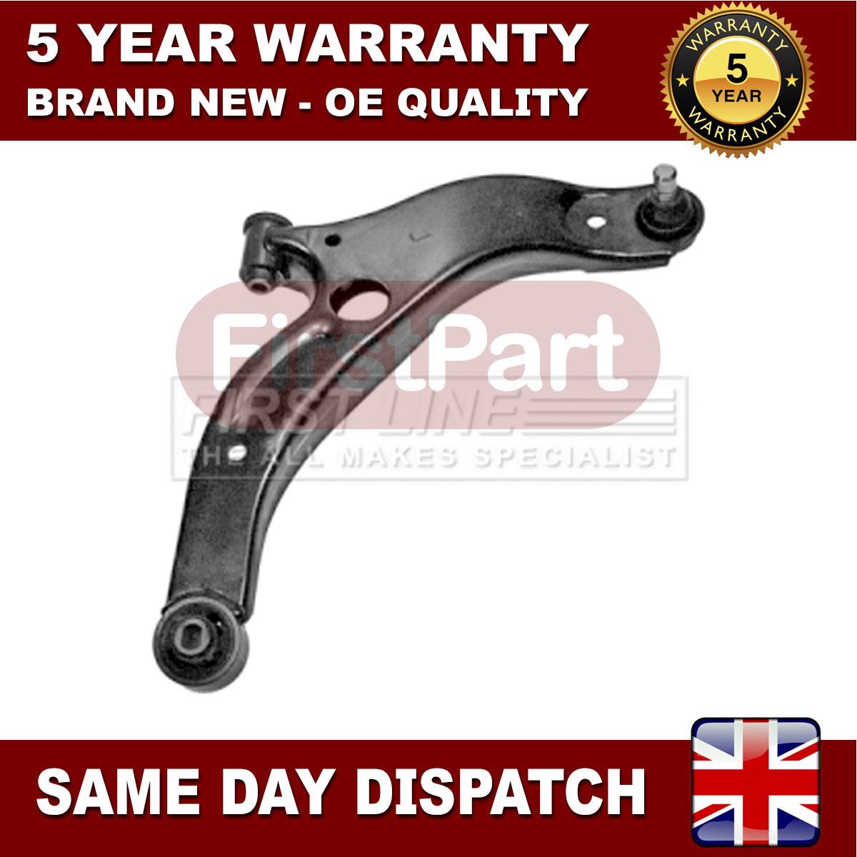Fits Mazda 323 Premacy FirstPart Front Rear Right Track Control Arm ...