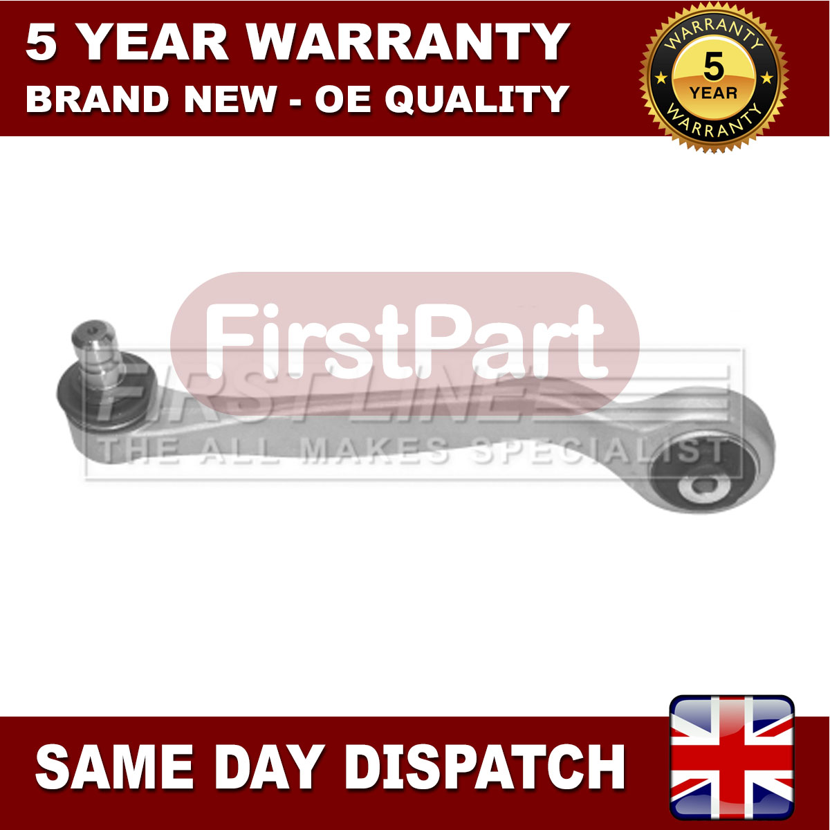 Fits Audi A6 A8 FirstPart Front Rear Left Upper Track Control Arm ...