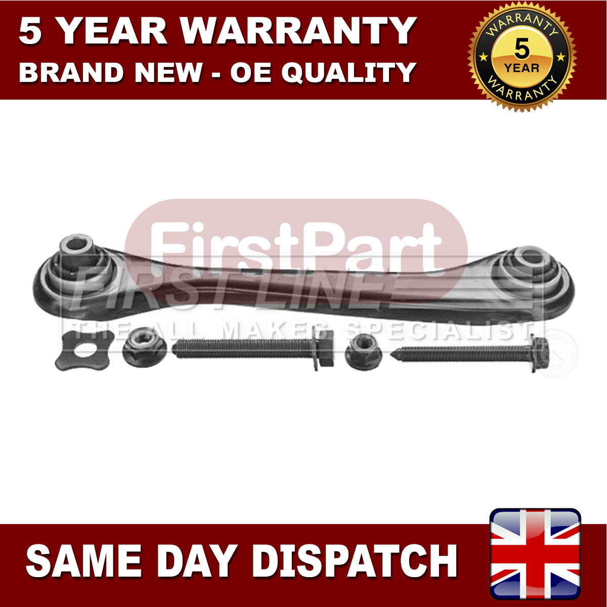Fits VW Audi Skoda Seat FirstPart Rear Left Lower Track Control Arm ...
