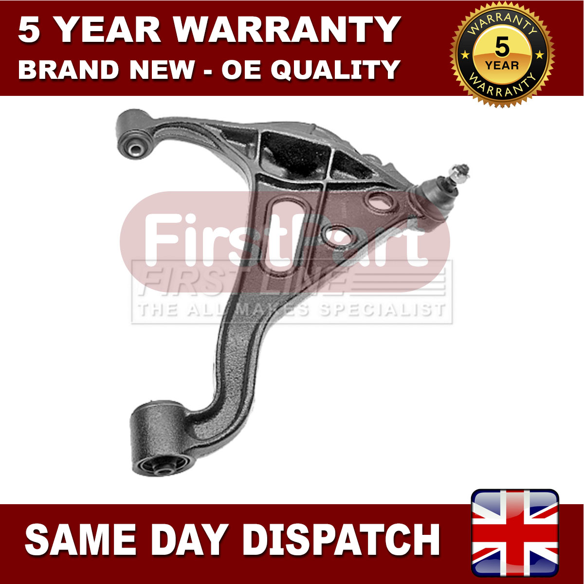 Fits Suzuki Vitara 1998-2005 FirstPart Front Right Lower Track Control ...