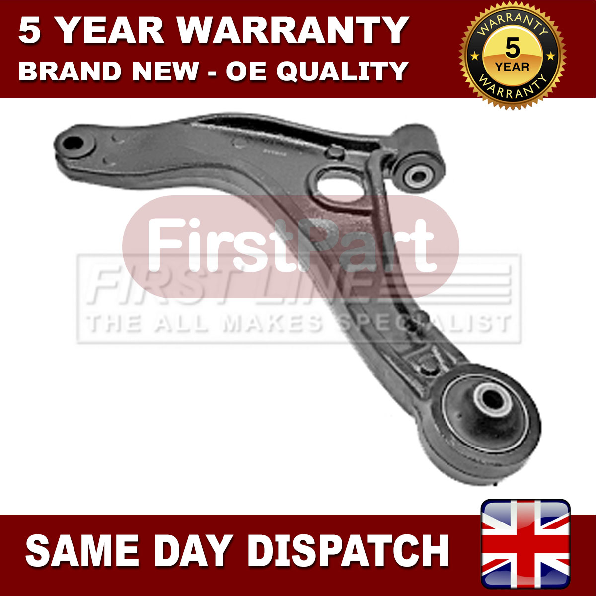 Fits Renault Master Vauxhall Movano FirstPart Front Left Lower Track ...
