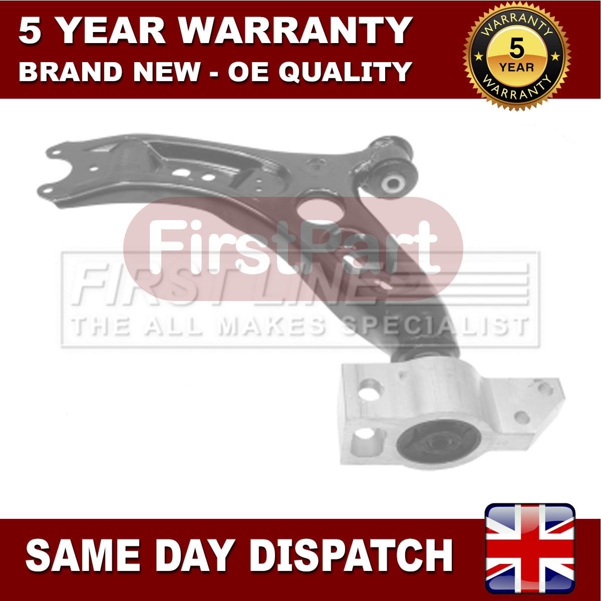 Fits VW Tiguan Passat CC FirstPart Front Left Track Control Arm #1 ...