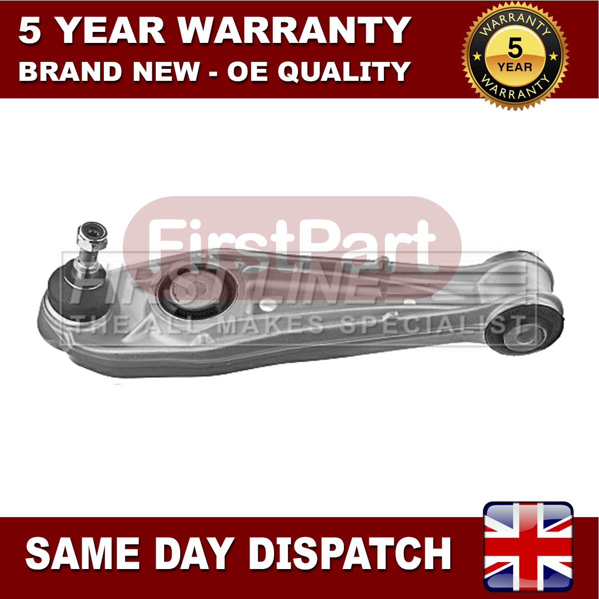 Fits Porsche Boxster 911 Cayman FirstPart Front Rear Track Control Arm ...
