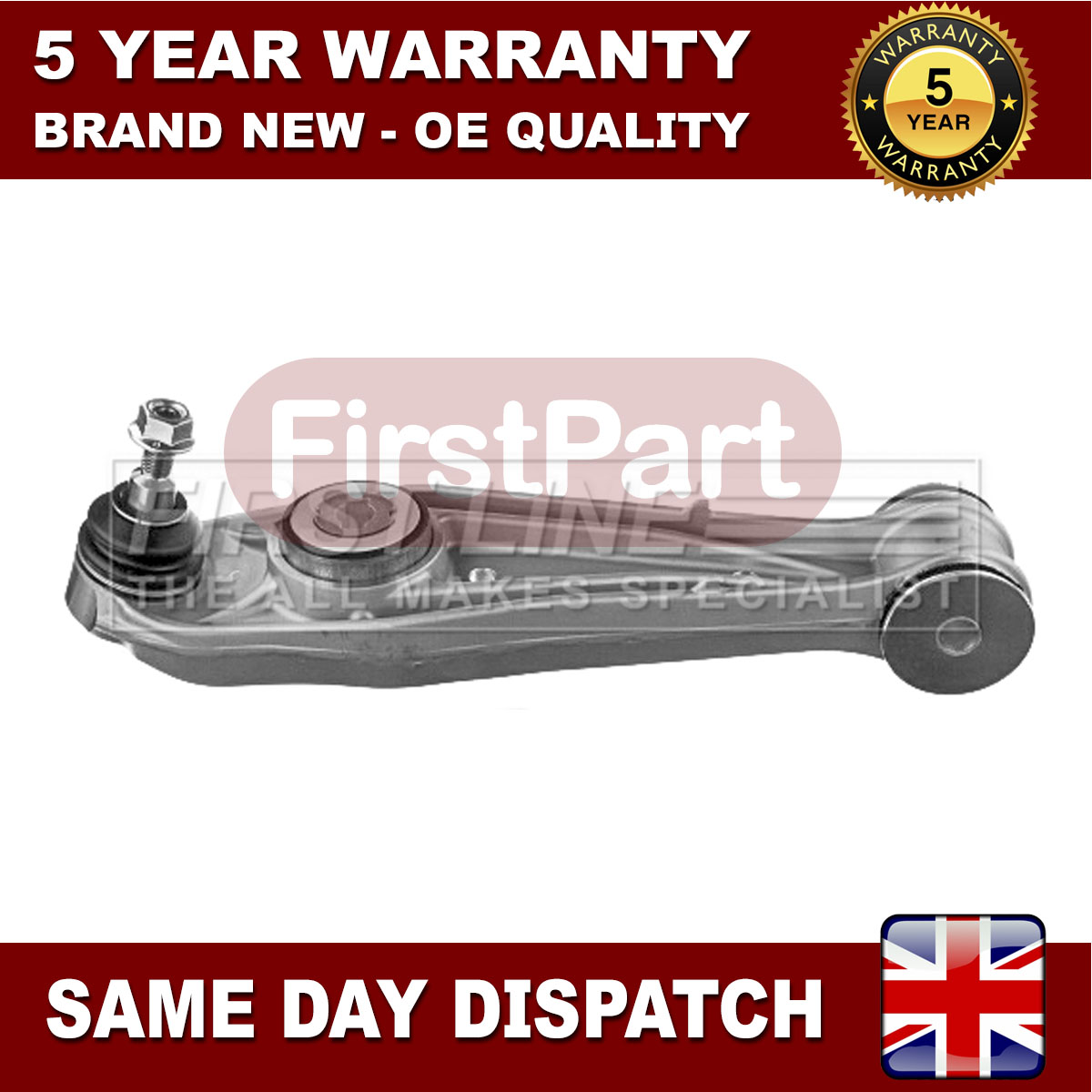 Fits Porsche 911 Boxster Cayman FirstPart Front Track Control Arm ...
