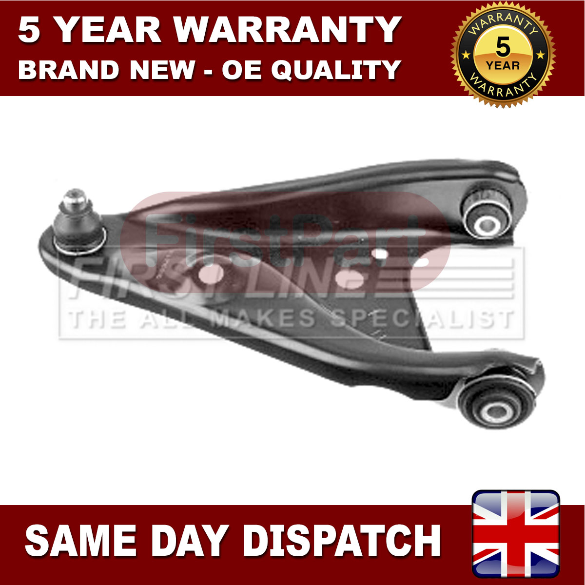 Fits Dacia Sandero Logan FirstPart Front Left Lower Track Control Arm ...