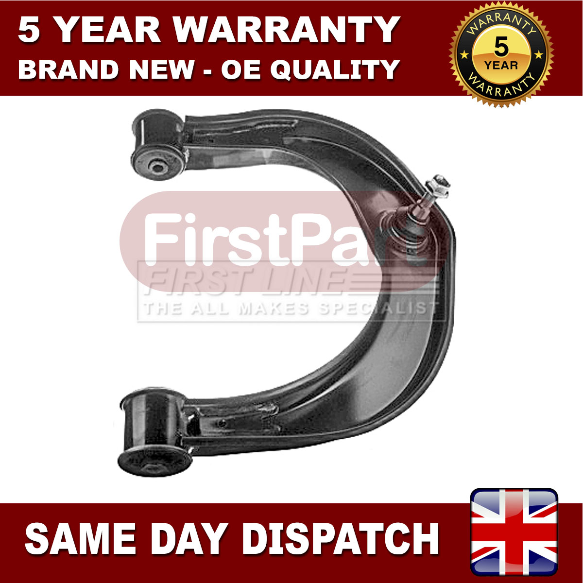 Fits VW Amarok 2.0 TDi FirstPart Front Right Upper Track Control Arm ...