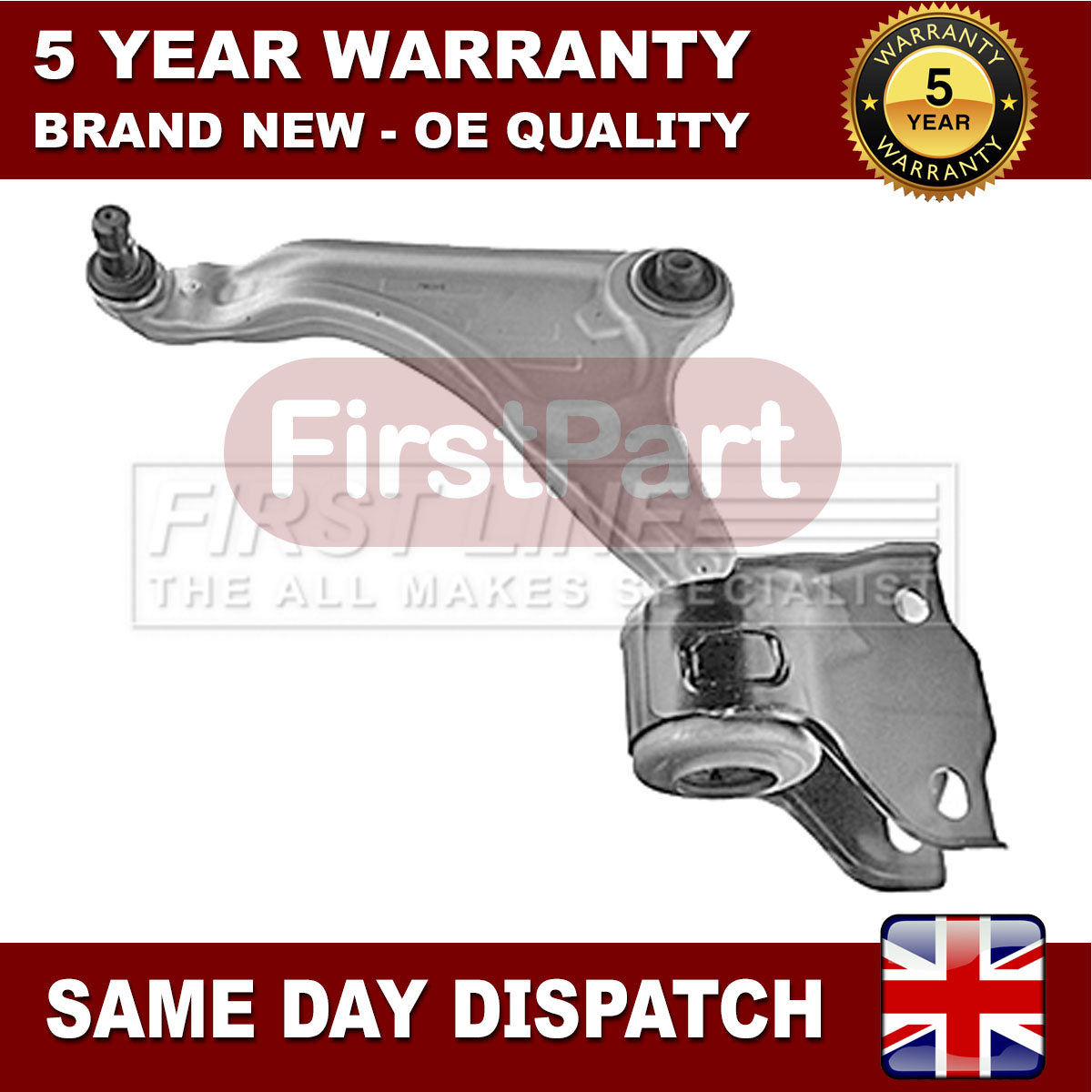 Fits Land Rover Range Evoque FirstPart Front Left Track Control Arm ...
