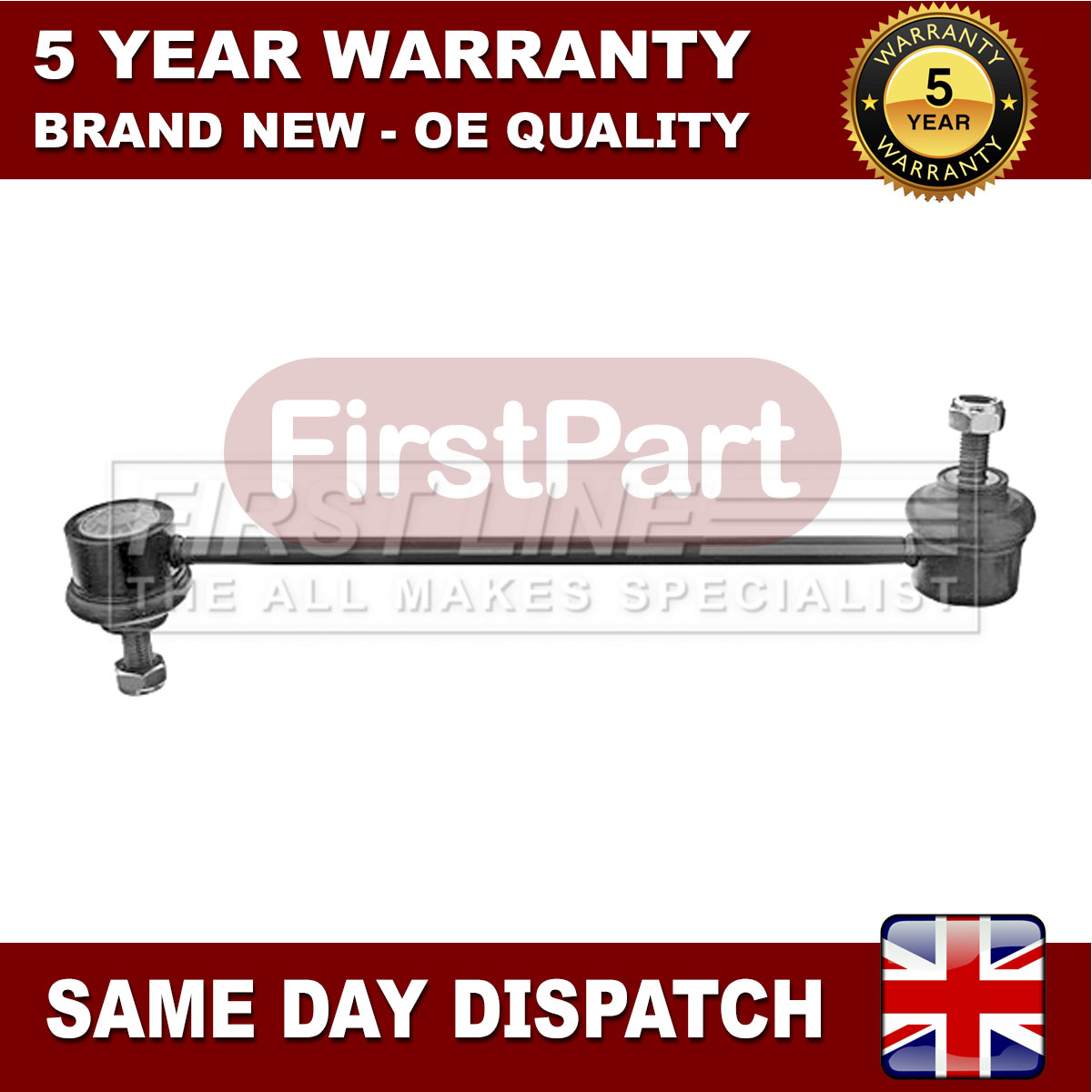 Fits Ford Fiesta 2001-2010 Fusion 2002-2012 FirstPart Front Stabiliser ...