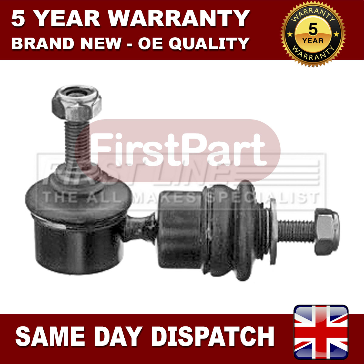 Fits Mazda 3 5 Ford Focus C-Max FirstPart Rear Stabiliser Link 1335548 ...
