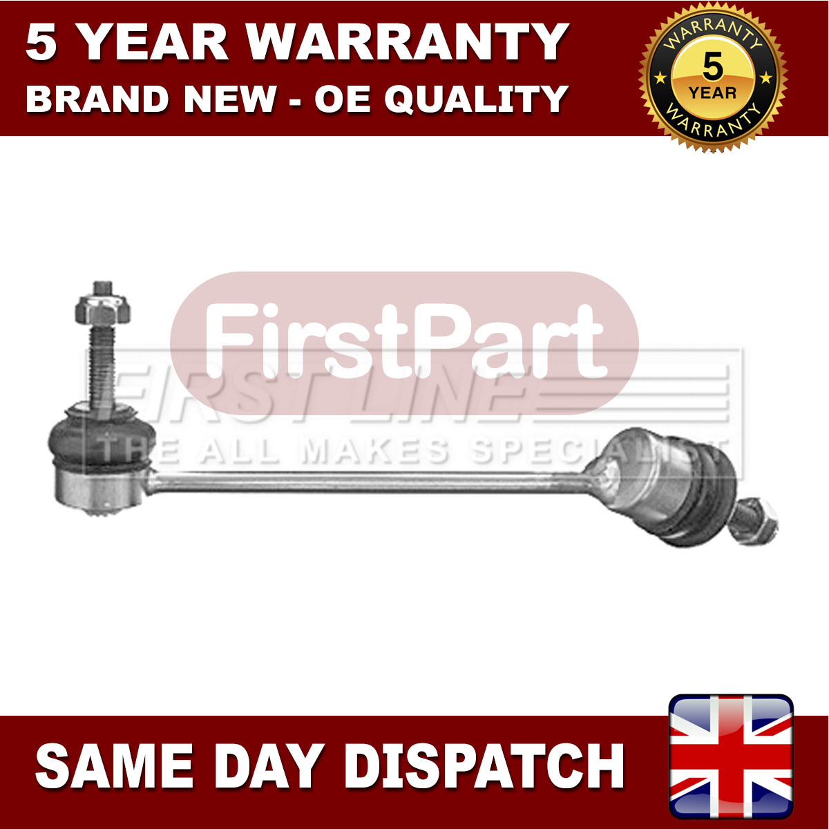 Fits Jaguar XF S-Type XJ XK F-Type FirstPart Rear Left Stabiliser Link ...