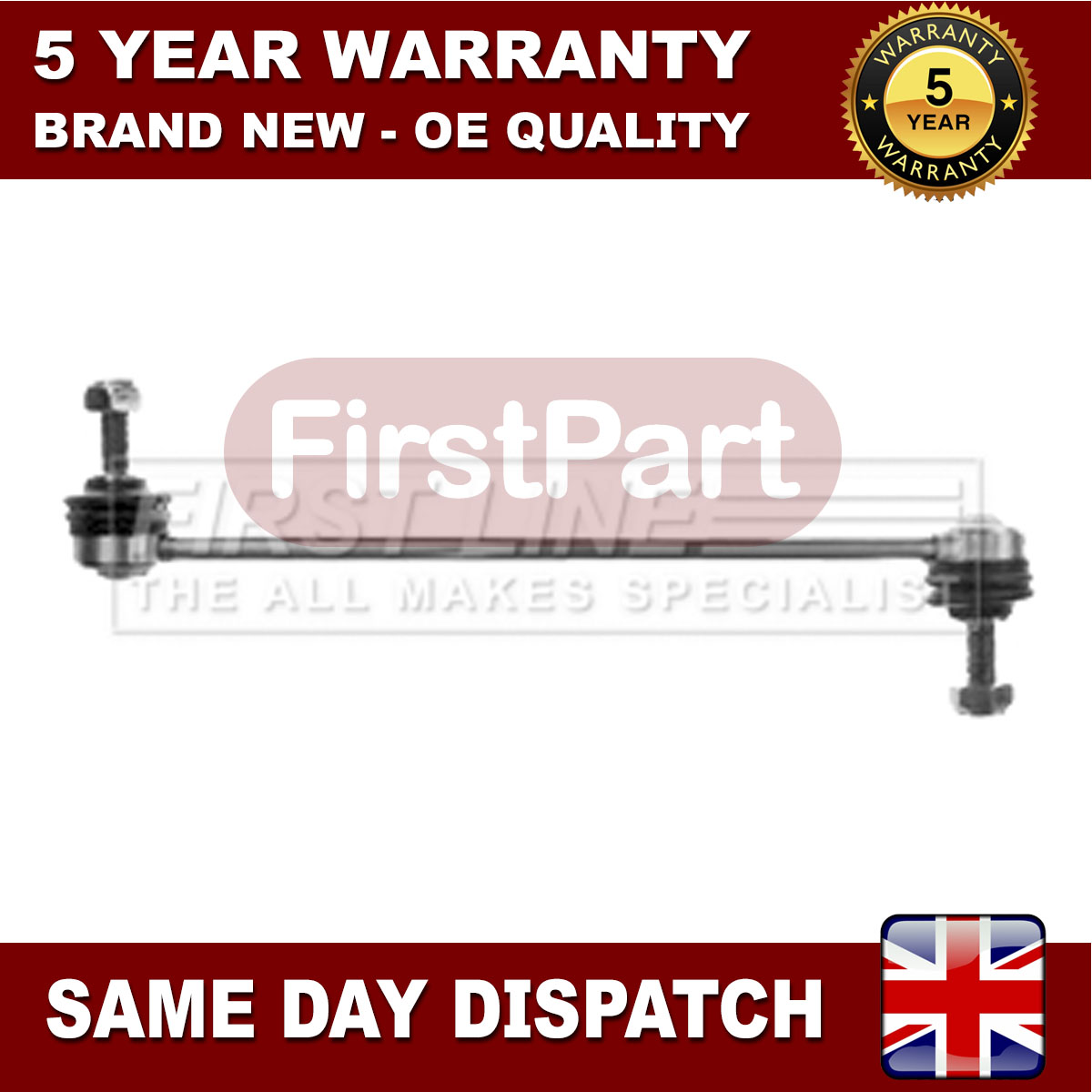 Fits Renault Clio 2007- FirstPart Front Stabiliser Link 8201079463 ...