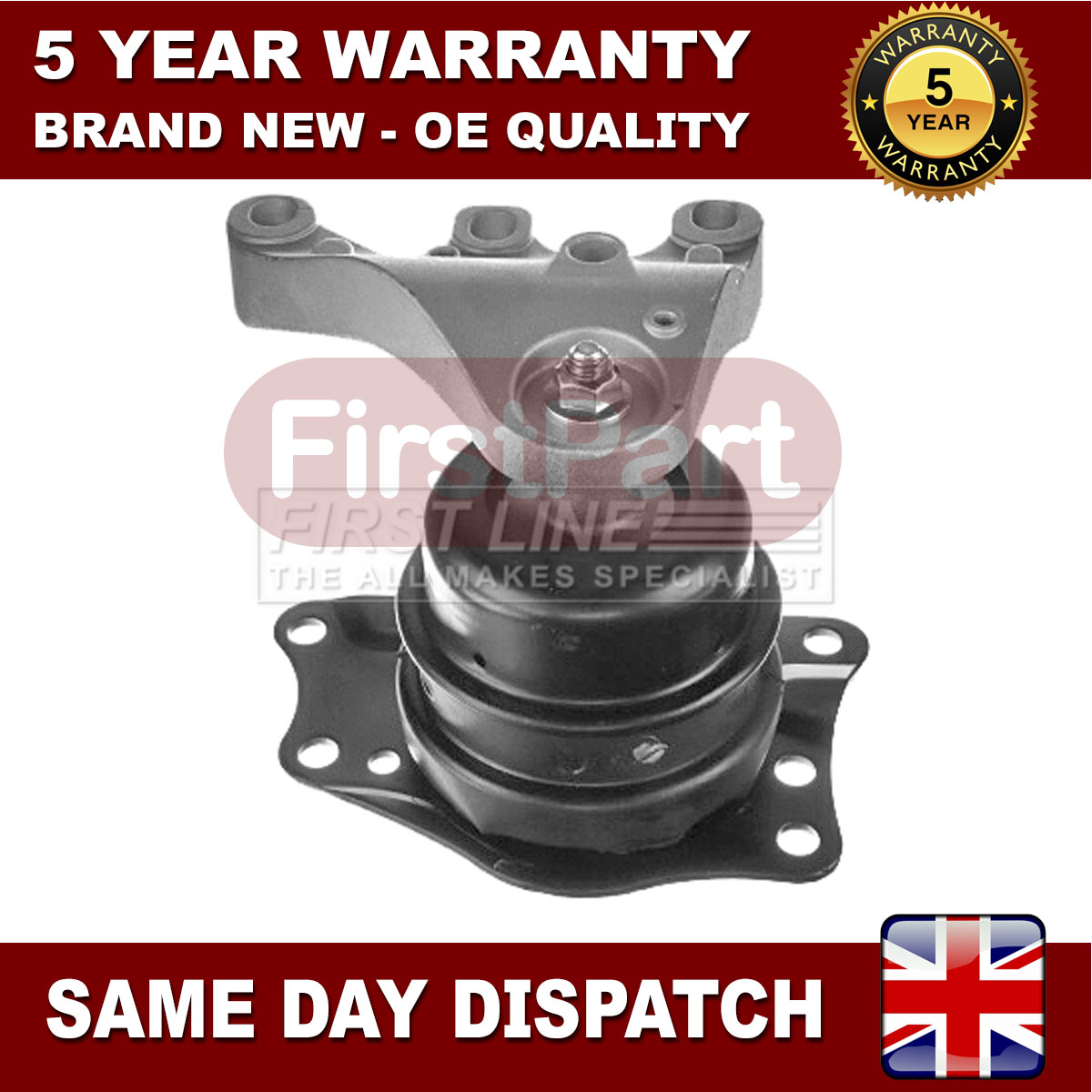Fits VW Polo Seat Ibiza Skoda Fabia FirstPart Right Upper Engine ...