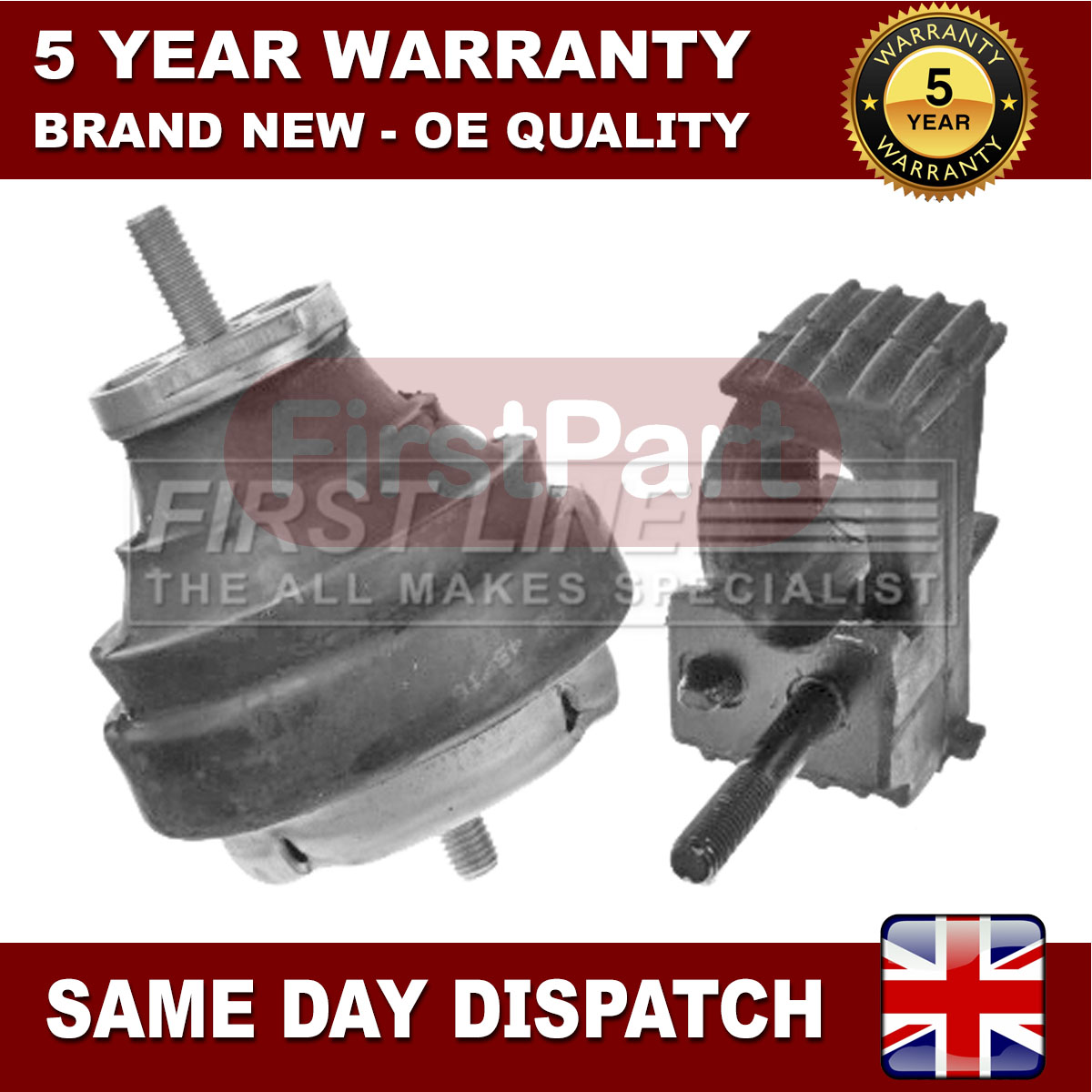 Fits Sharan Galaxy Alhambra FirstPart Front Right Lower Engine Mounting ...