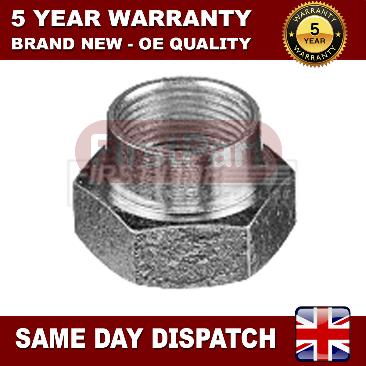 Adatto per Ford Fiesta Escort Puma prima parte asse stub posteriore anteriore dado 6102936