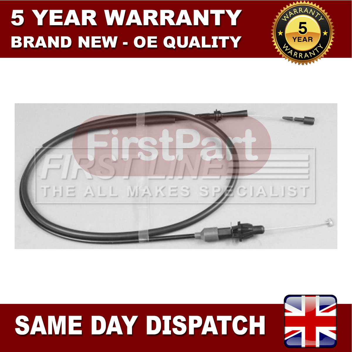 Adatto per Ford Sierra 1982-1984 2,3 cavo acceleratore prima parte 6130796