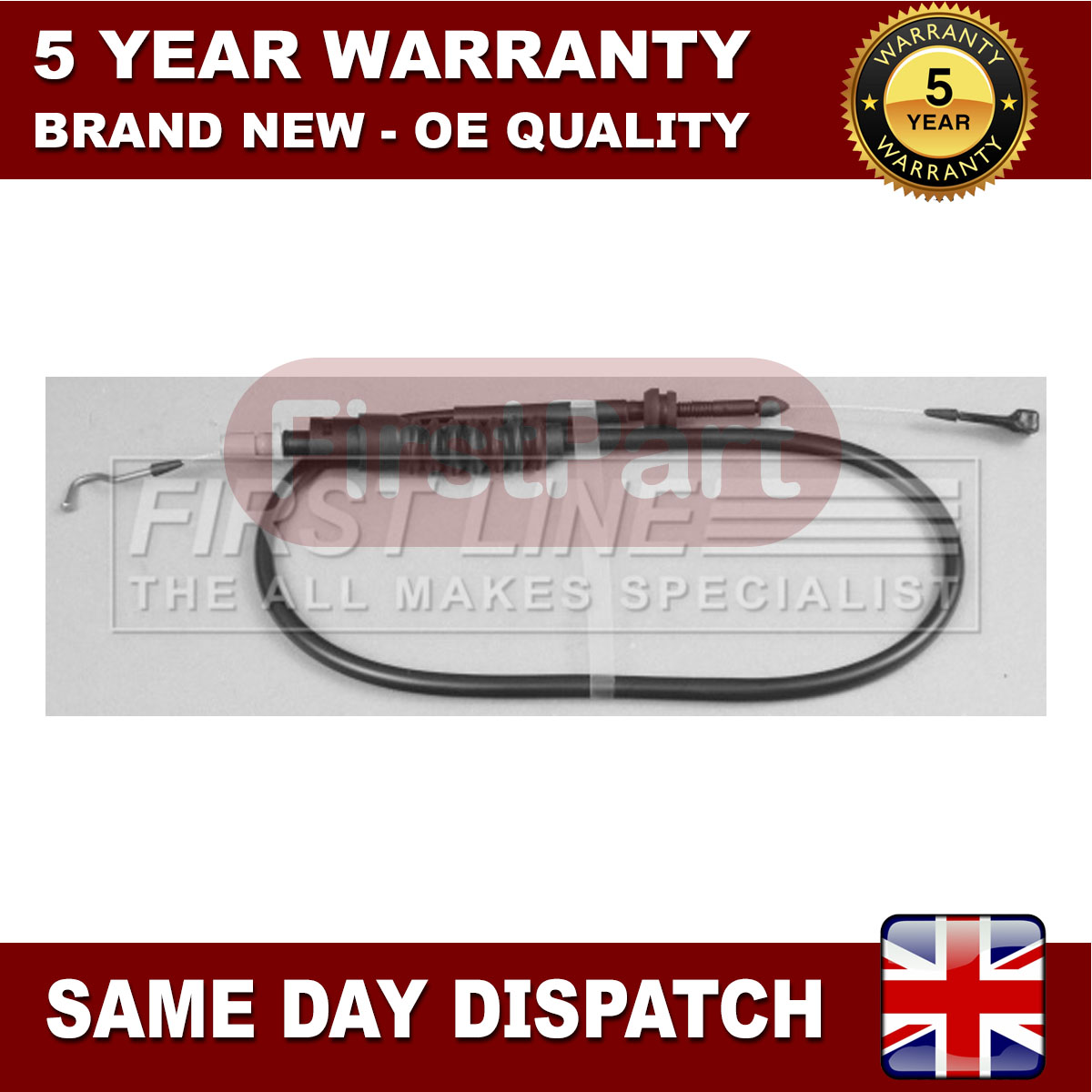 Adatto a VW Transporter 1990-2003 2,4 D cavo acceleratore prima parte