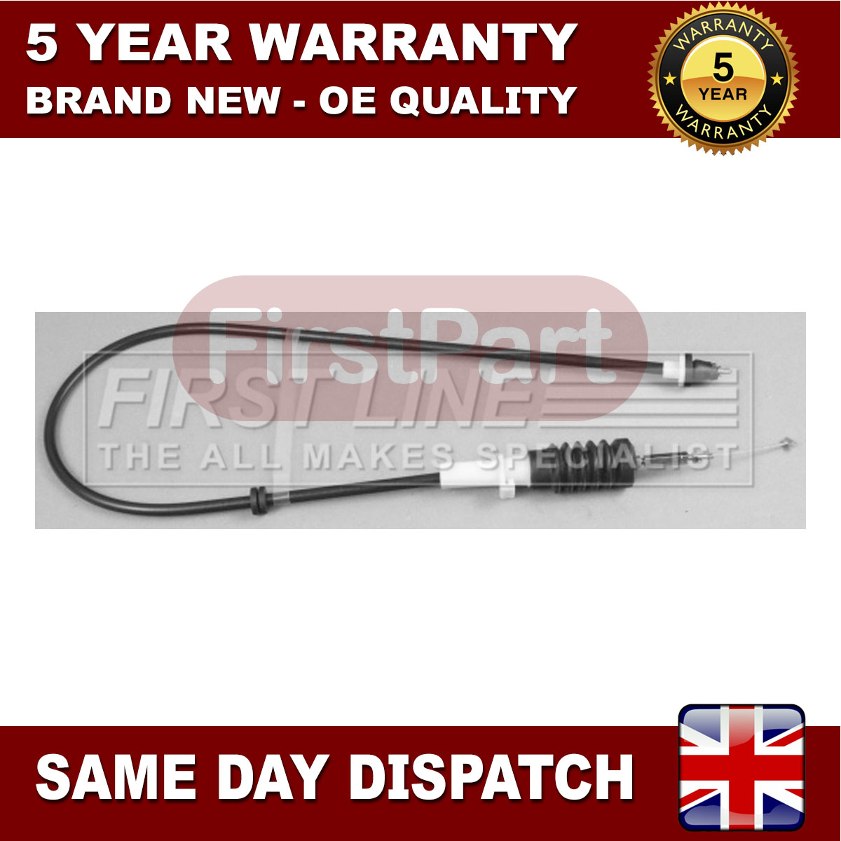 Adatto a Fiat Uno 1985-1994 1.0 1.1 Cavo Acceleratore Prima Parte 7556948