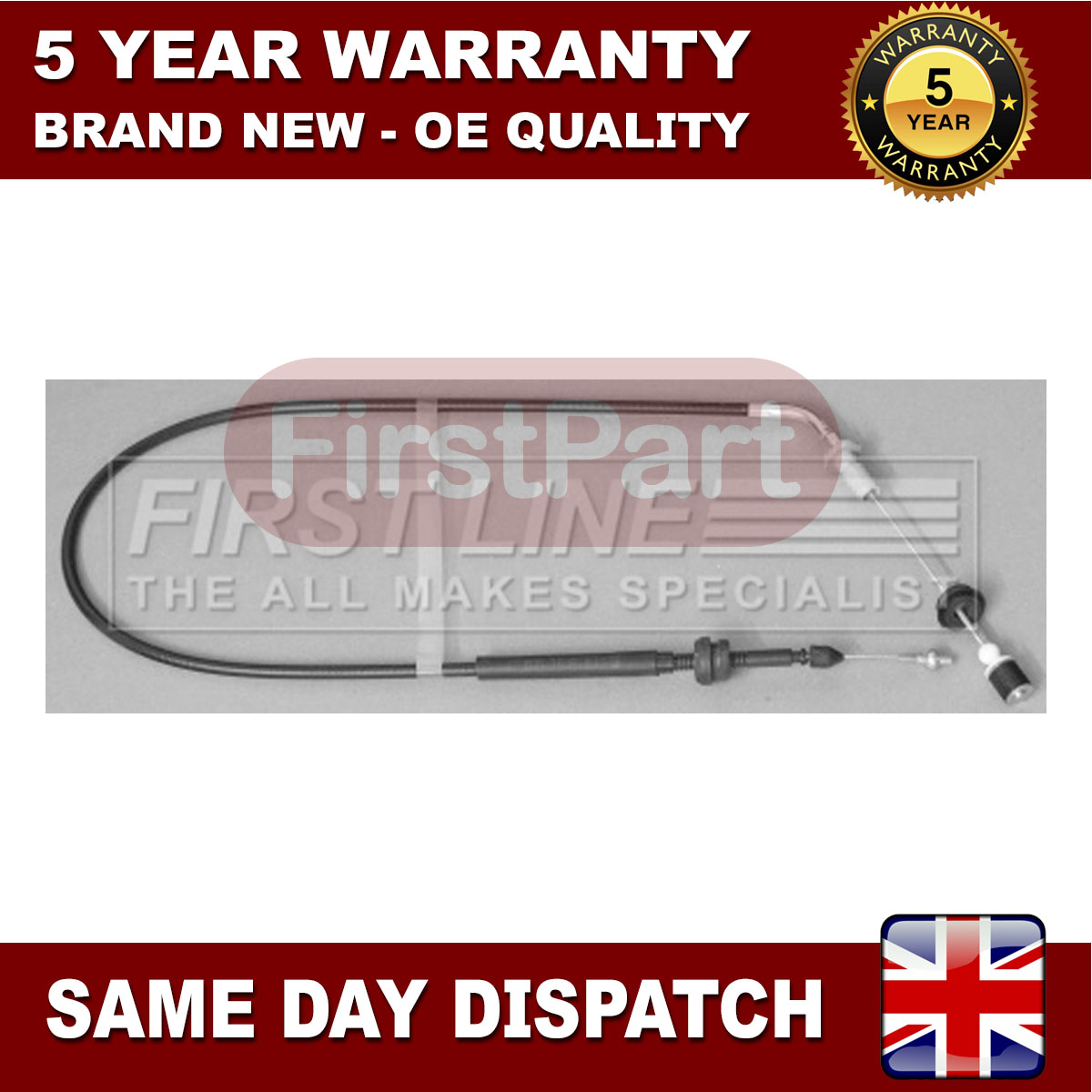 Adatto a VW Polo 1994-2000 1.0 1.4 1.6 cavo acceleratore prima parte