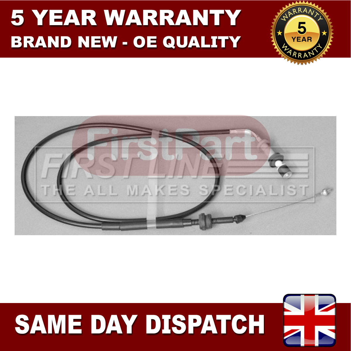 Adatto a VW Polo 1994-1999 1.0 1.3 1.6 cavo acceleratore prima parte