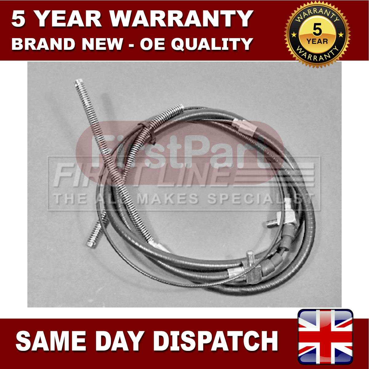 Fits LDV Convoy 1996-2009 FirstPart Rear Hand Brake Cable BAU4558 | eBay UK