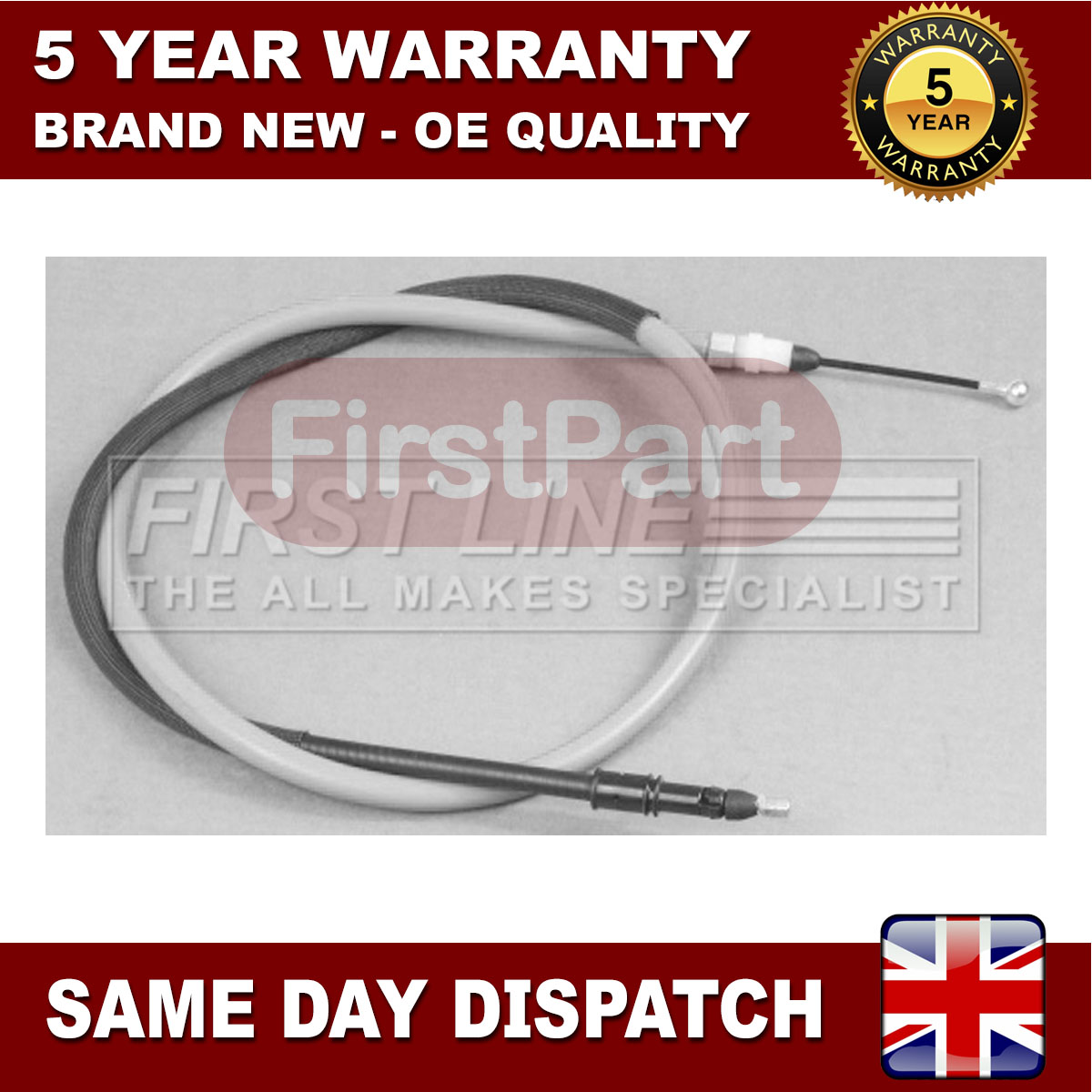 Fits Expert Dispatch Scudo 1.6 D HDi 2.0 FirstPart Rear Hand Brake ...