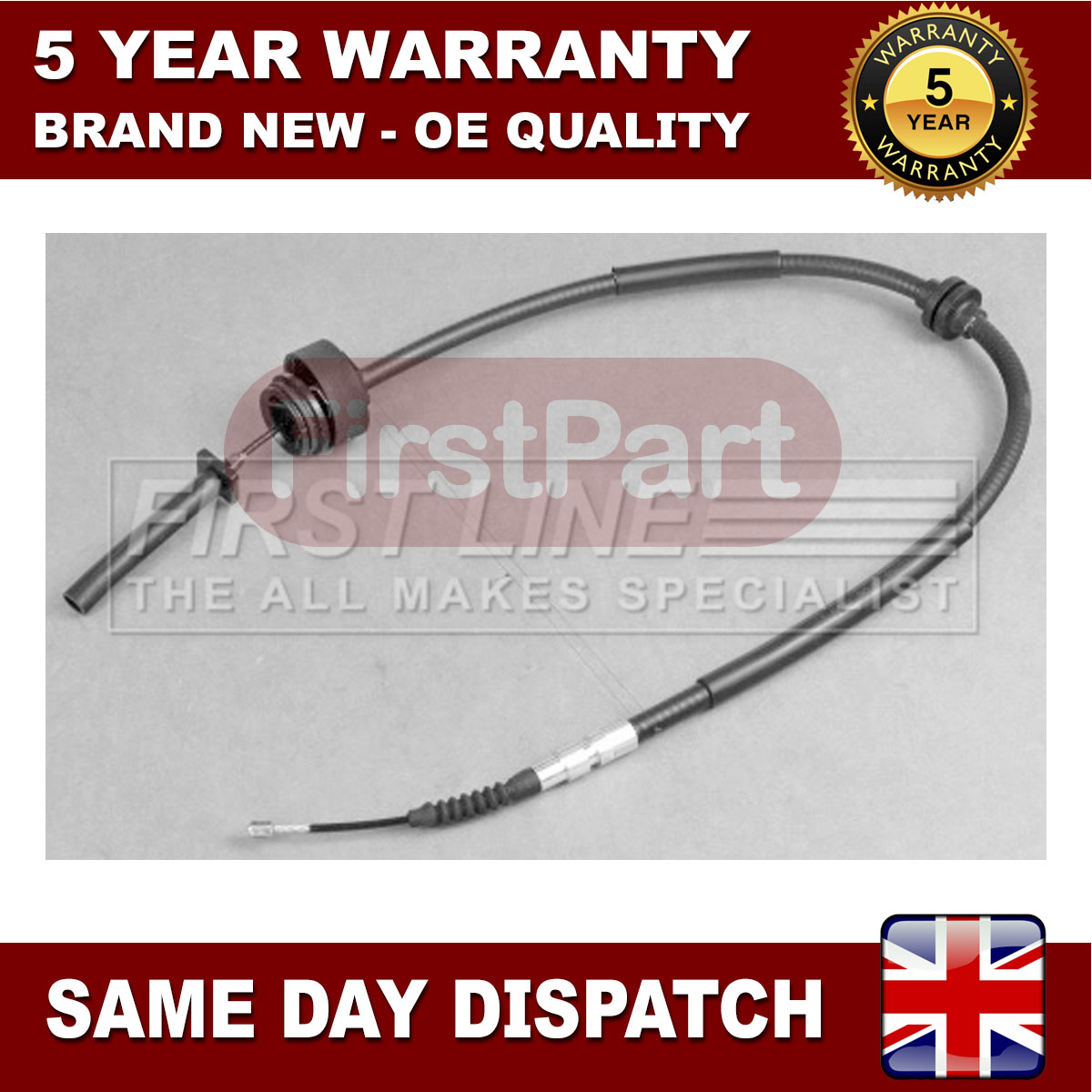 Fits BMW X5 X6 3.0 D 4.4 4.8 FirstPart Rear Left Hand Brake Cable ...
