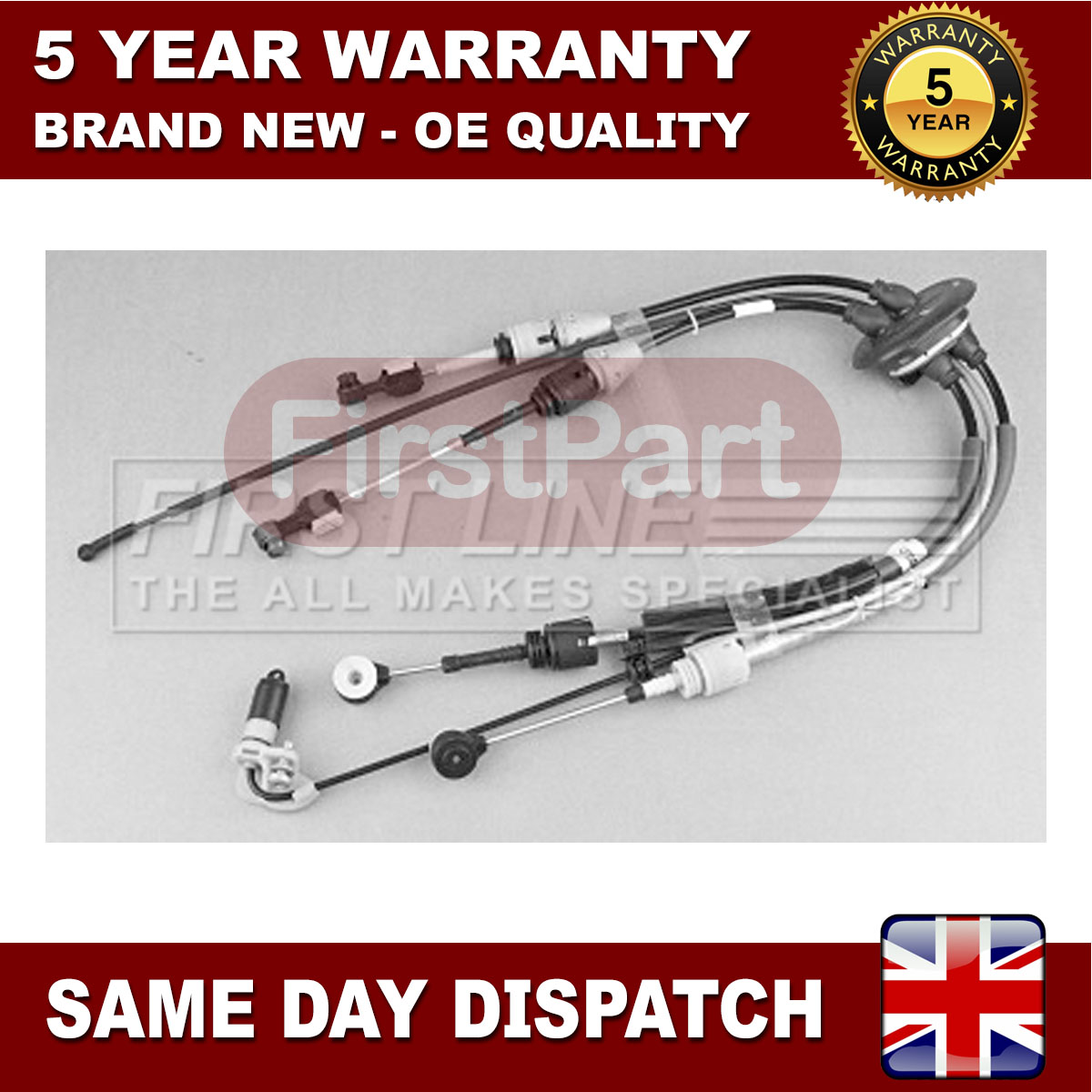 Fits Citroen C4 Picasso 2006-2013 2.0 HDi FirstPart Gear Selector Cable ...