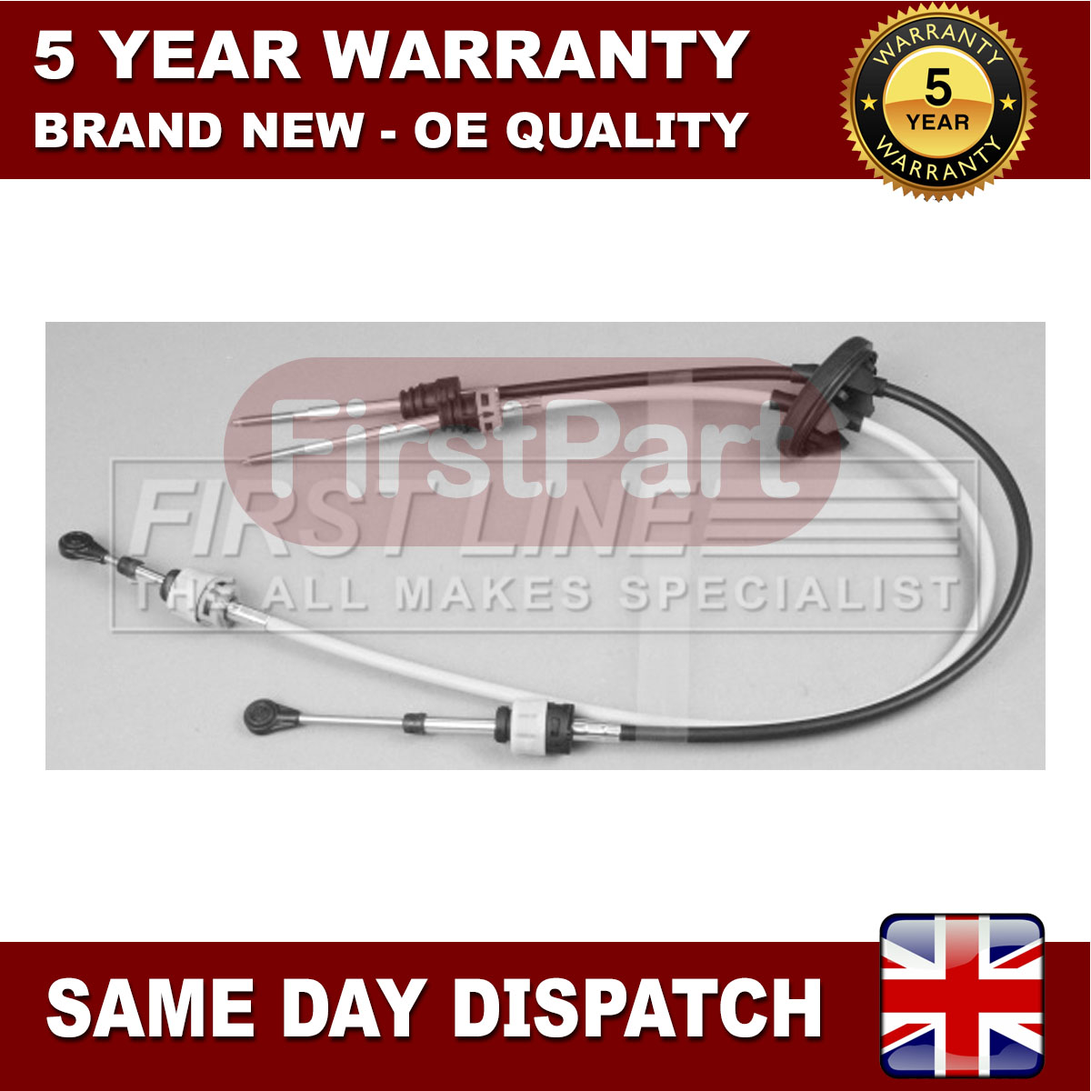 Fits Mercedes Sprinter 2.1 CDi 3.0 FirstPart Gear Selector Cable #2 ...