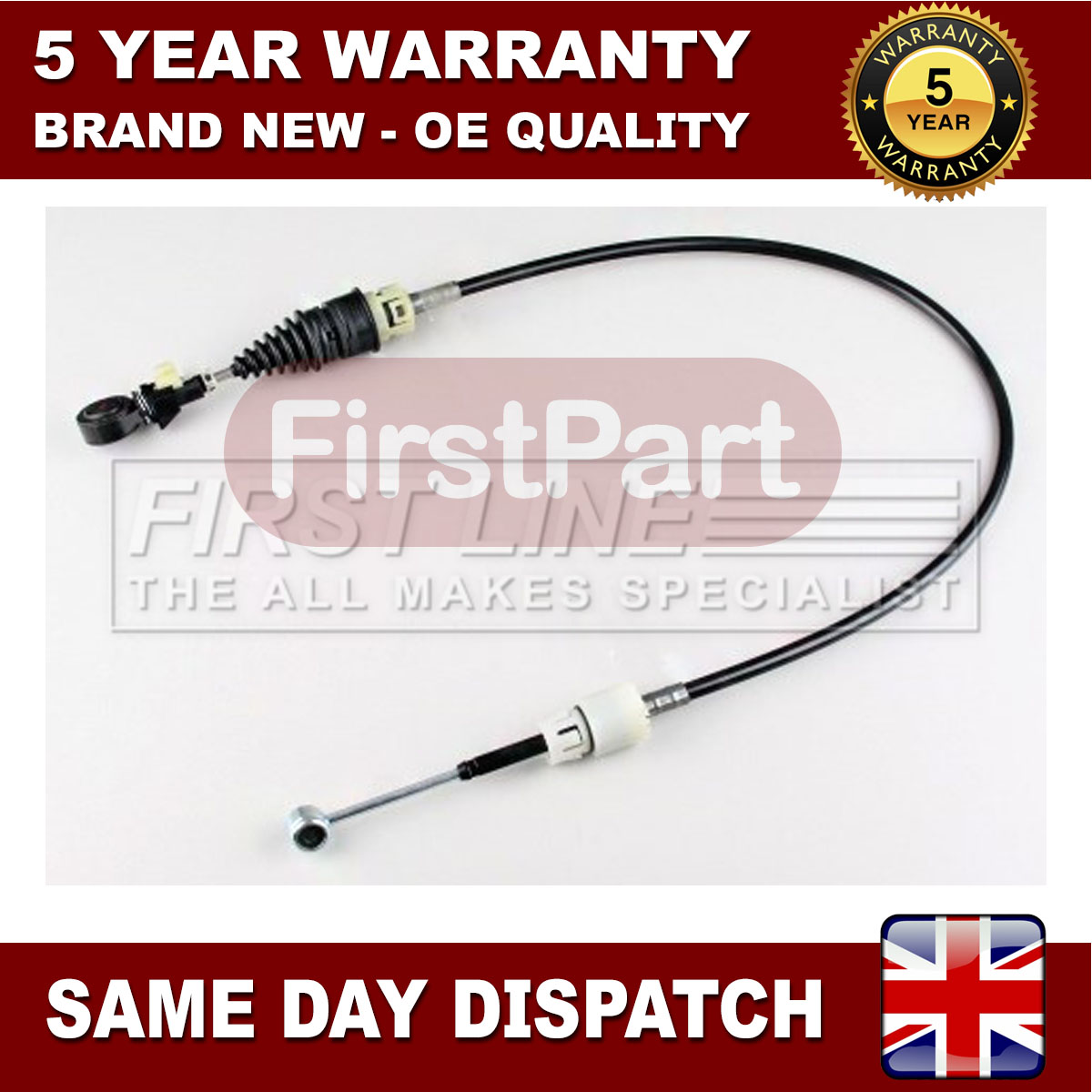 Fits Alfa Romeo MiTo 2012-2018 1.4 FirstPart Gear Selector Cable ...