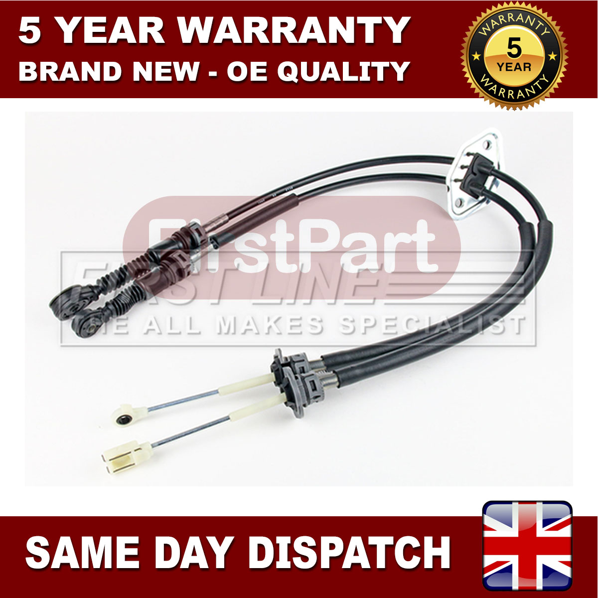 Fits Kia Rio 2011-2017 1.2 FirstPart Gear Selector Cable 437941W100 ...