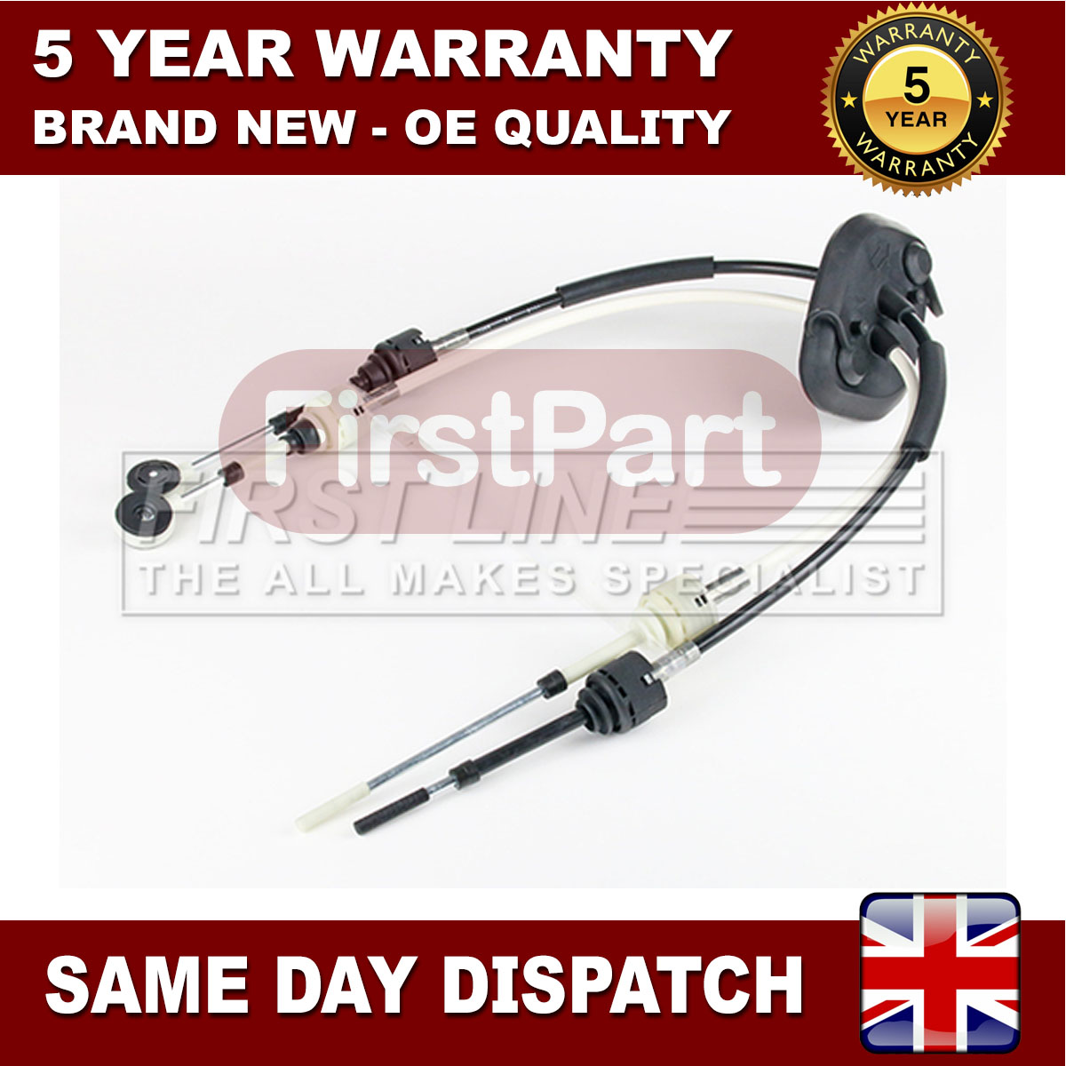 Fits Vauxhall Astra 2015- 1.0 1.4 FirstPart Gear Selector Cable ...