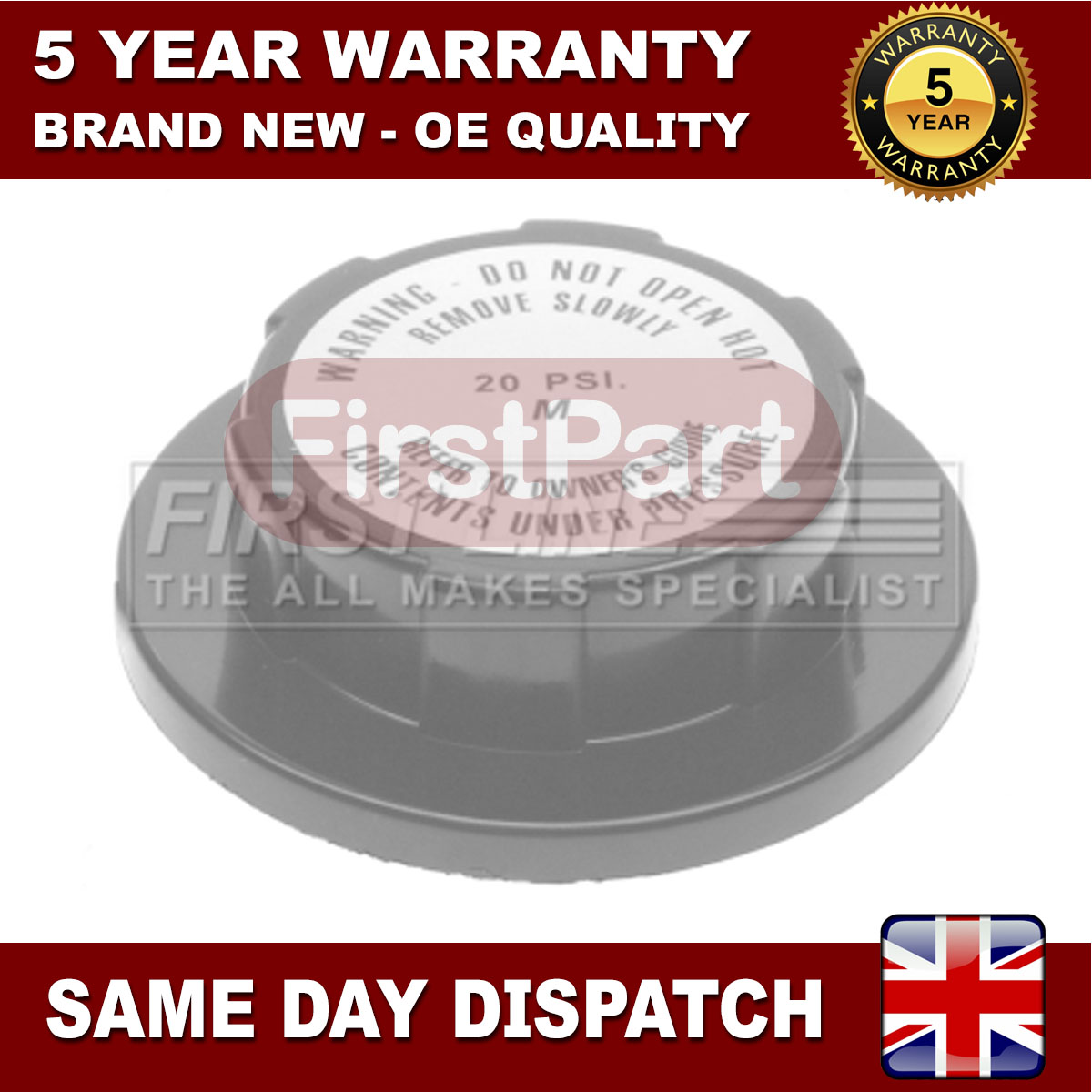 Fits Mercedes M-Class 1998-2011 FirstPart Radiator Cap A1635000006 ...